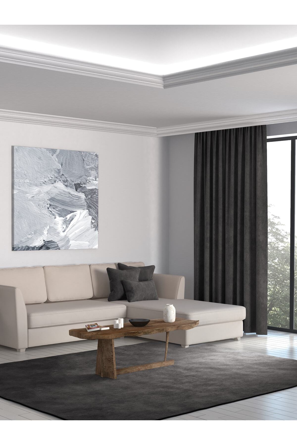 Perle Home Daily Series Gri Rengi Ada Fon Perde Fiyatı, Yorumları ...