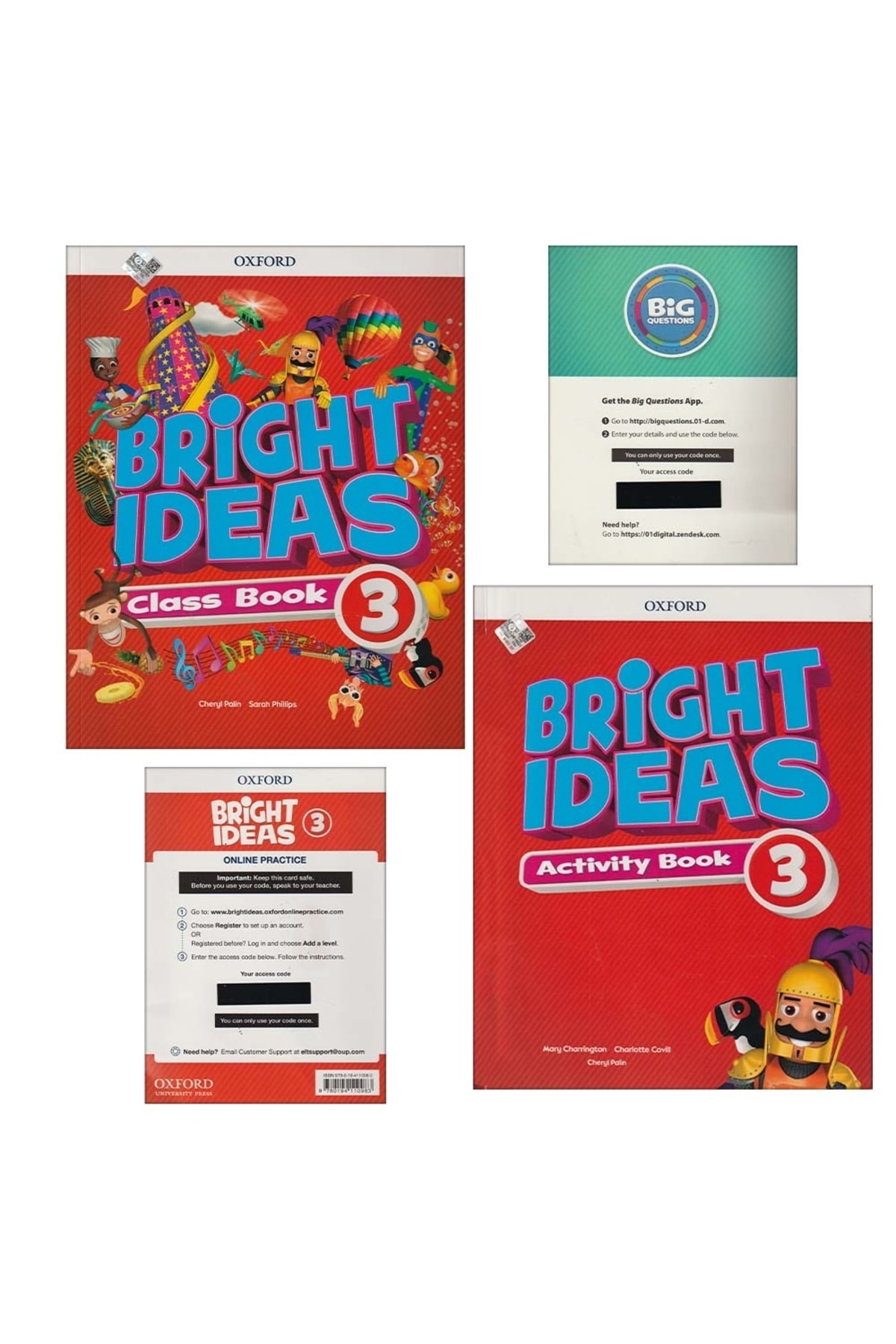 OXFORD UNIVERSITY PRESS Oxford Bright Ideas Level 3, Class Book + Activity Book + Iki Adet Kod ...