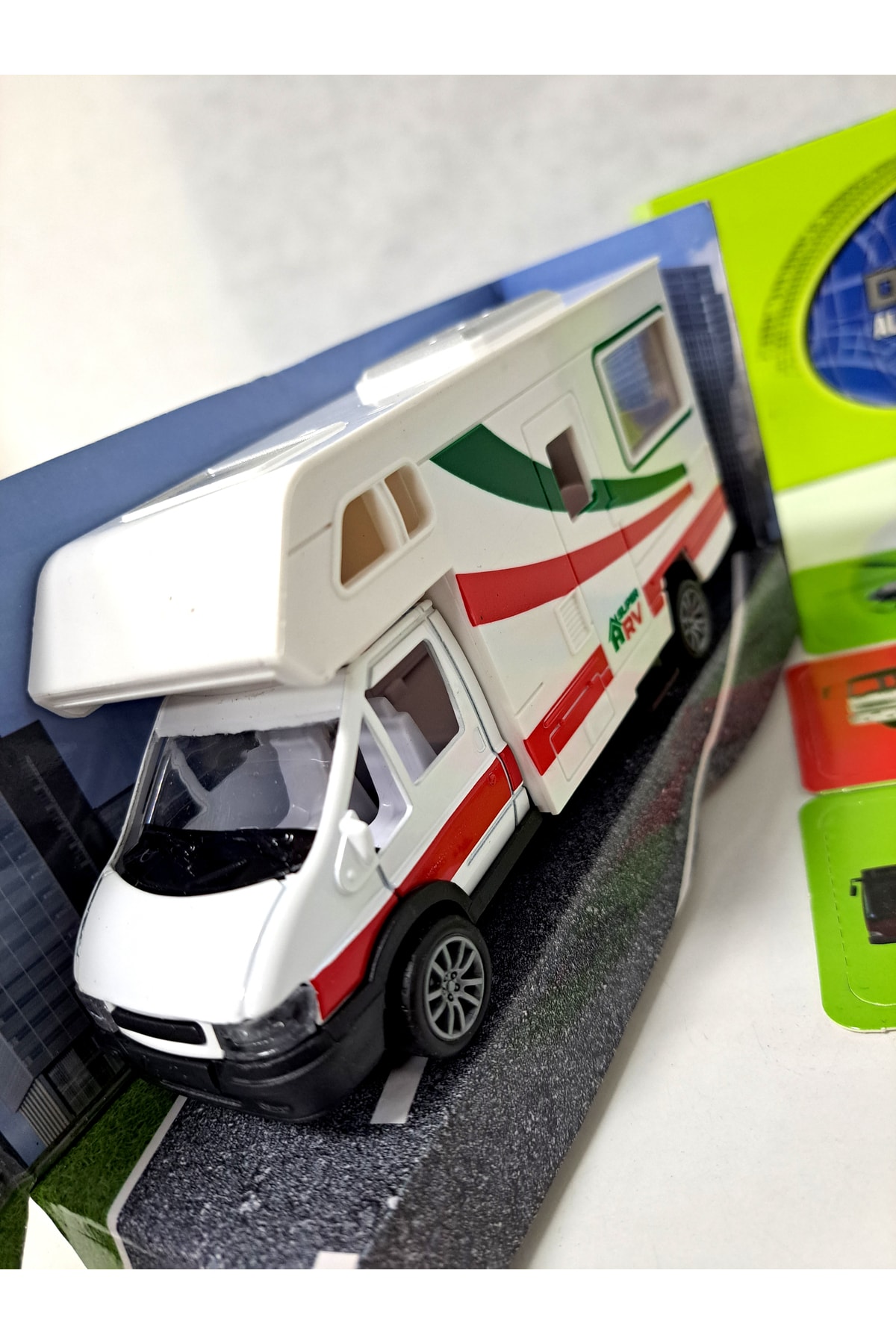 ALYTOYS Caravan Karavan Araba Metal Karavan Bölümü Kırılmaz Plastik ...