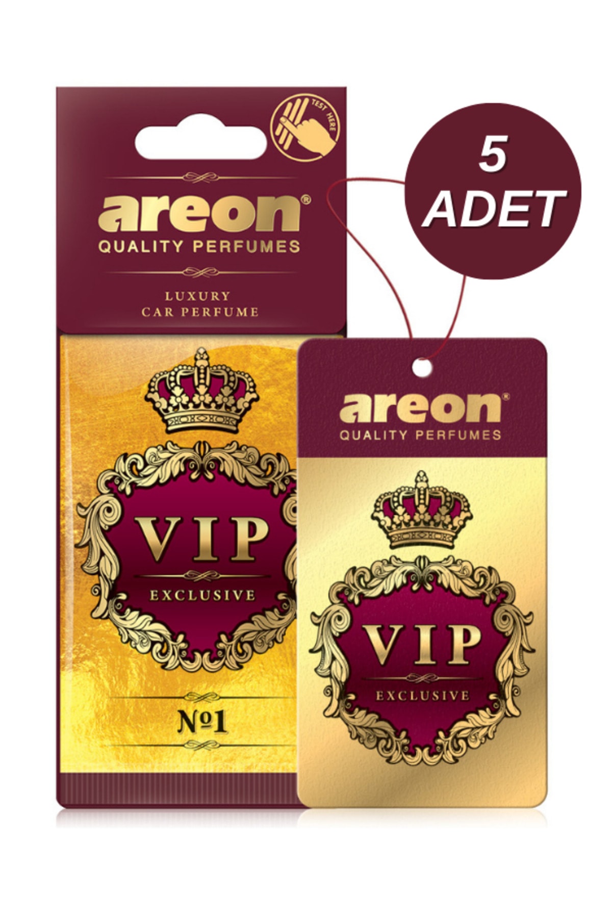 Areon Vip No:1 Oto Araç Kokusu 5'li Fiyatı, Yorumları - Trendyol