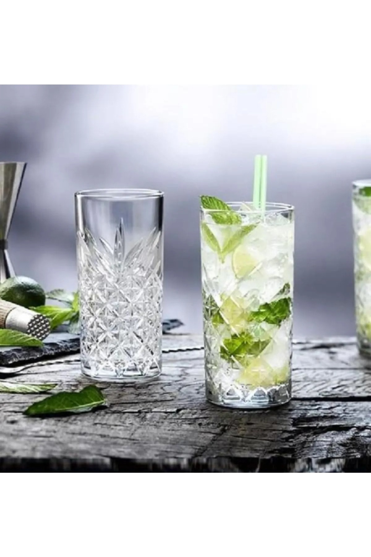 Paşabahçe 52820 Timeless 6'lı Long Drink Meşrubat & Kokteyl Bardağı 295 ...