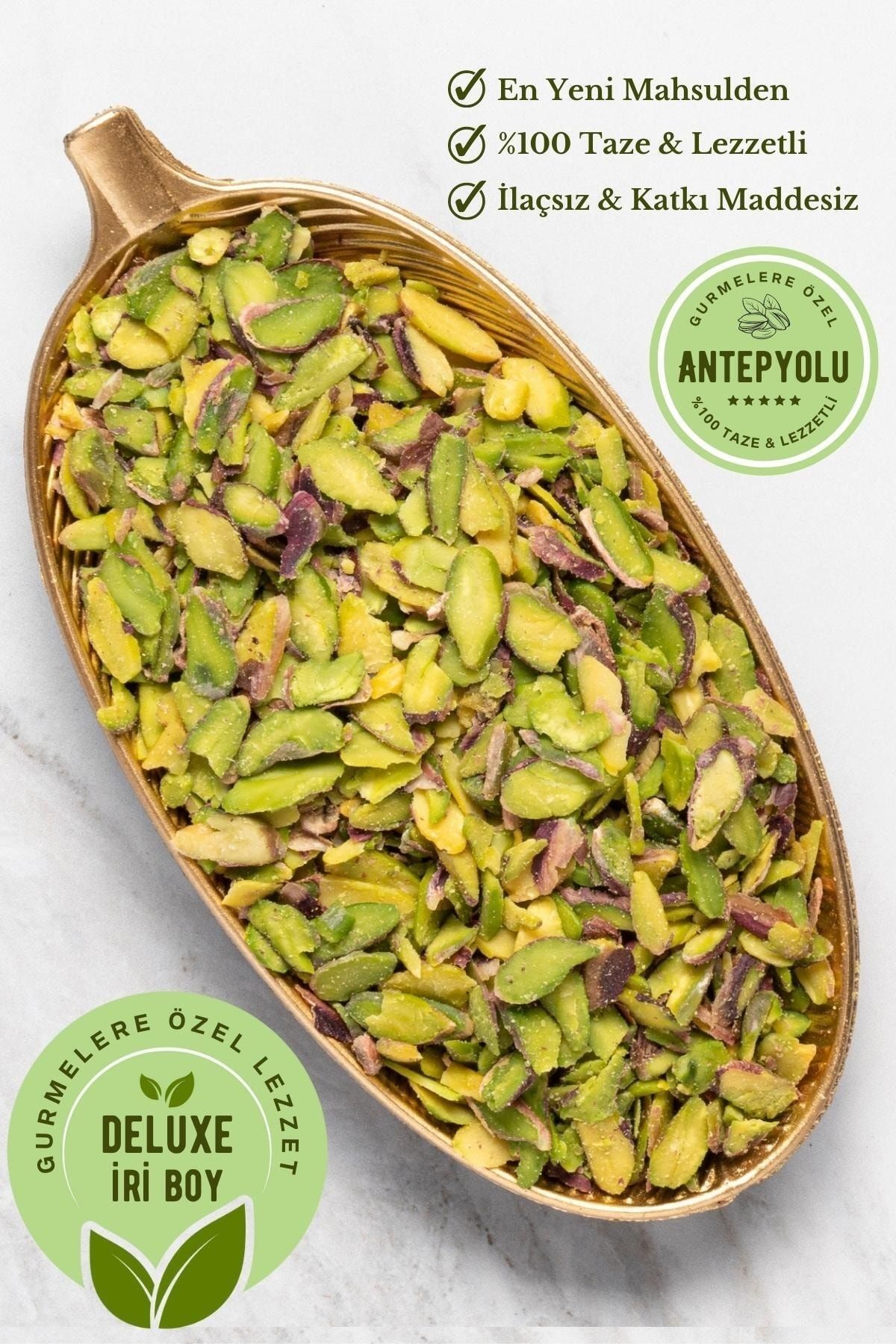 Antepyolu Deluxe Gurme Serisi 1. Kalite File Iç Antep Fıstığı %100 Taze ... Antepyolu Deluxe Gurme Serisi 1. Kalite File Iç Antep Fıstığı %100 Taze ...