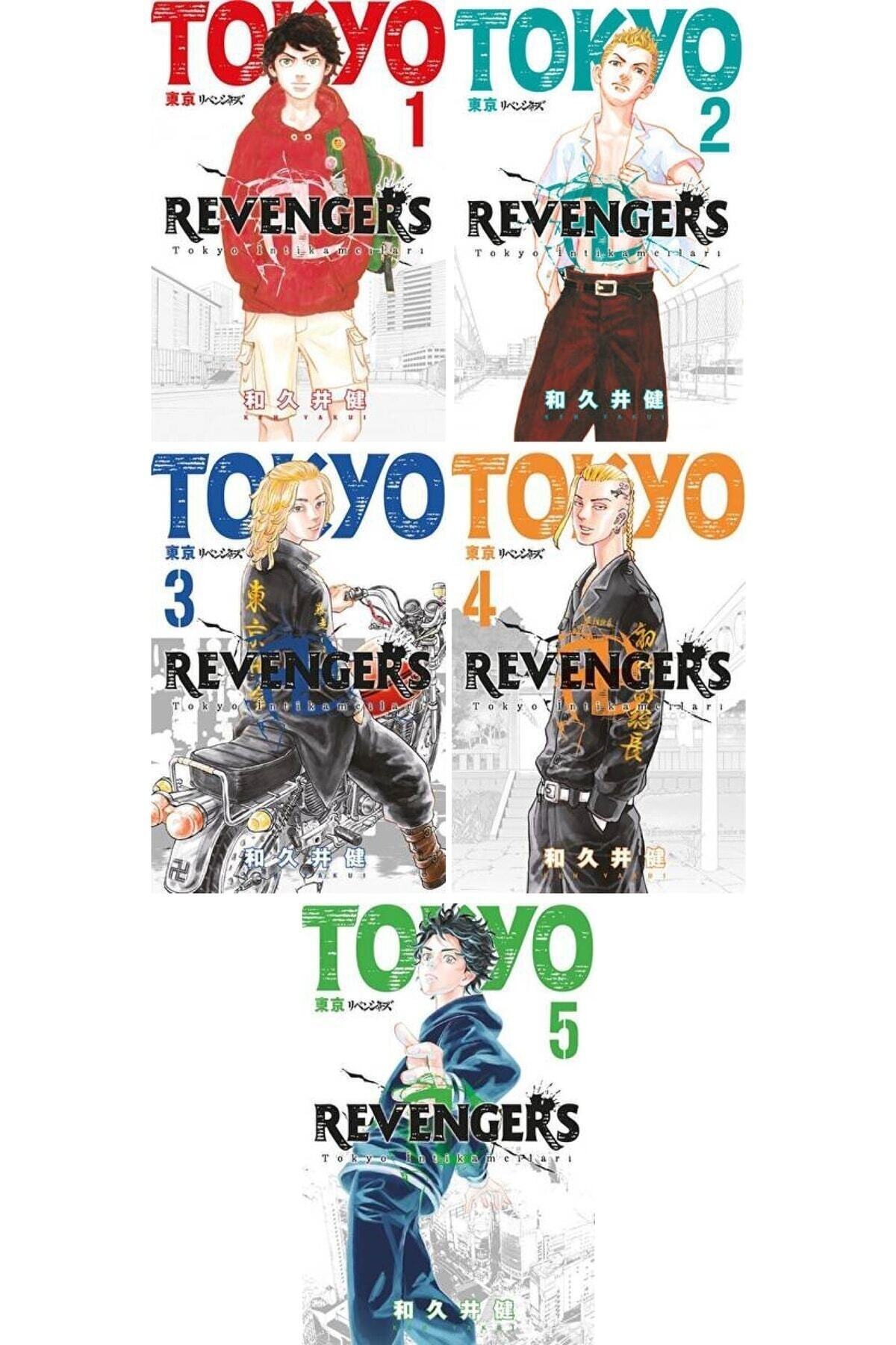Gerekli Şeyler Yayıncılık Tokyo Revengers 5'li Manga Seti (1-2-3-4-5 ...
