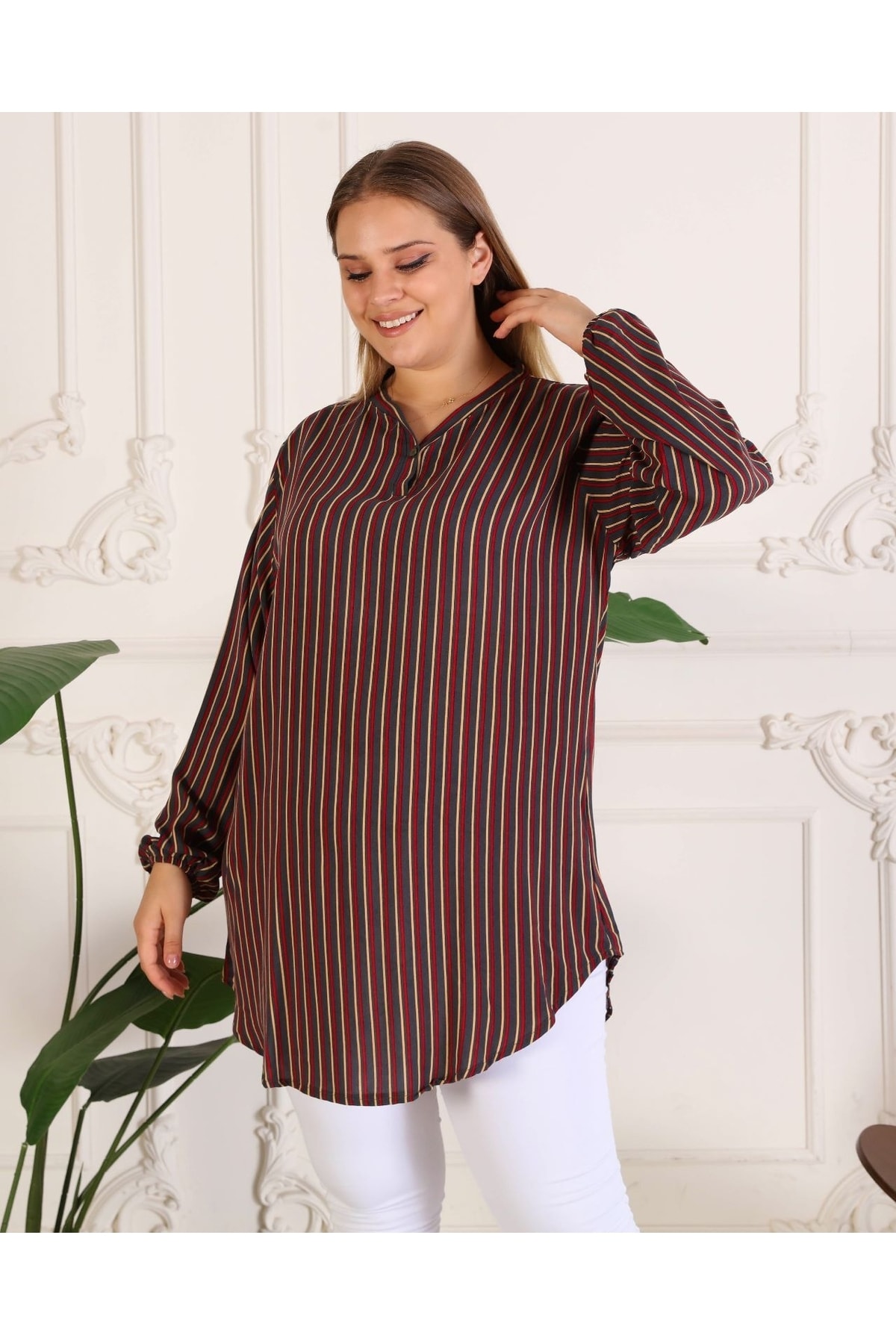 MIZMIZ Viskon Yumuşak Kumaş Pamuklu Dokuma Rahat Tunik Fiyatı ...