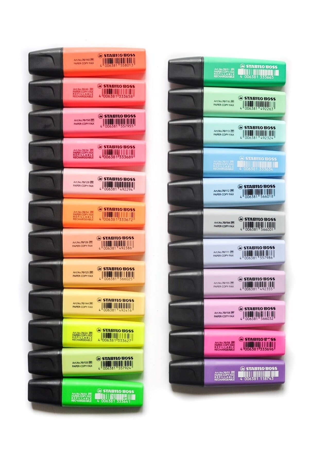 Stabilo Boss Fosforlu Kalem Hediye Paketi Seti 23 Renk (9 Neon + 14 ...