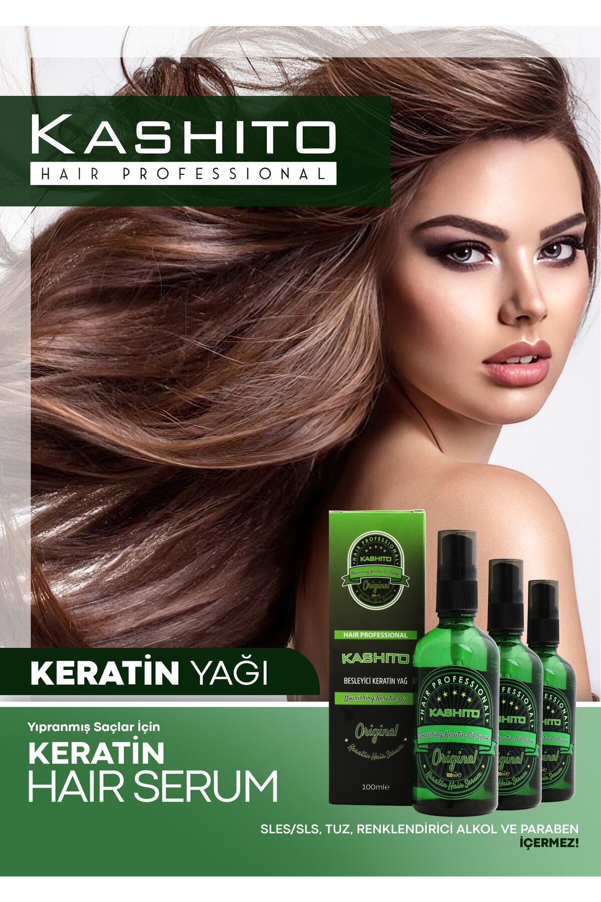 KASHİTO Saç Serumu Kuru Ve Aşırı Yıpranmış Saçlara Uygun Keratin Bakım ...
