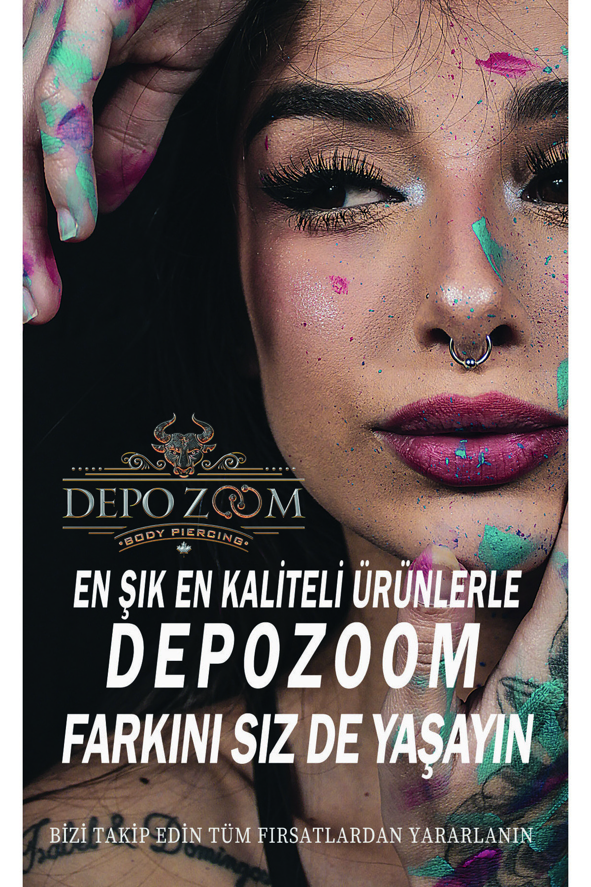 depozoom 316l Cerrahi Çelik Kıkırdak Rook Orbital Helix Set Piercing ...