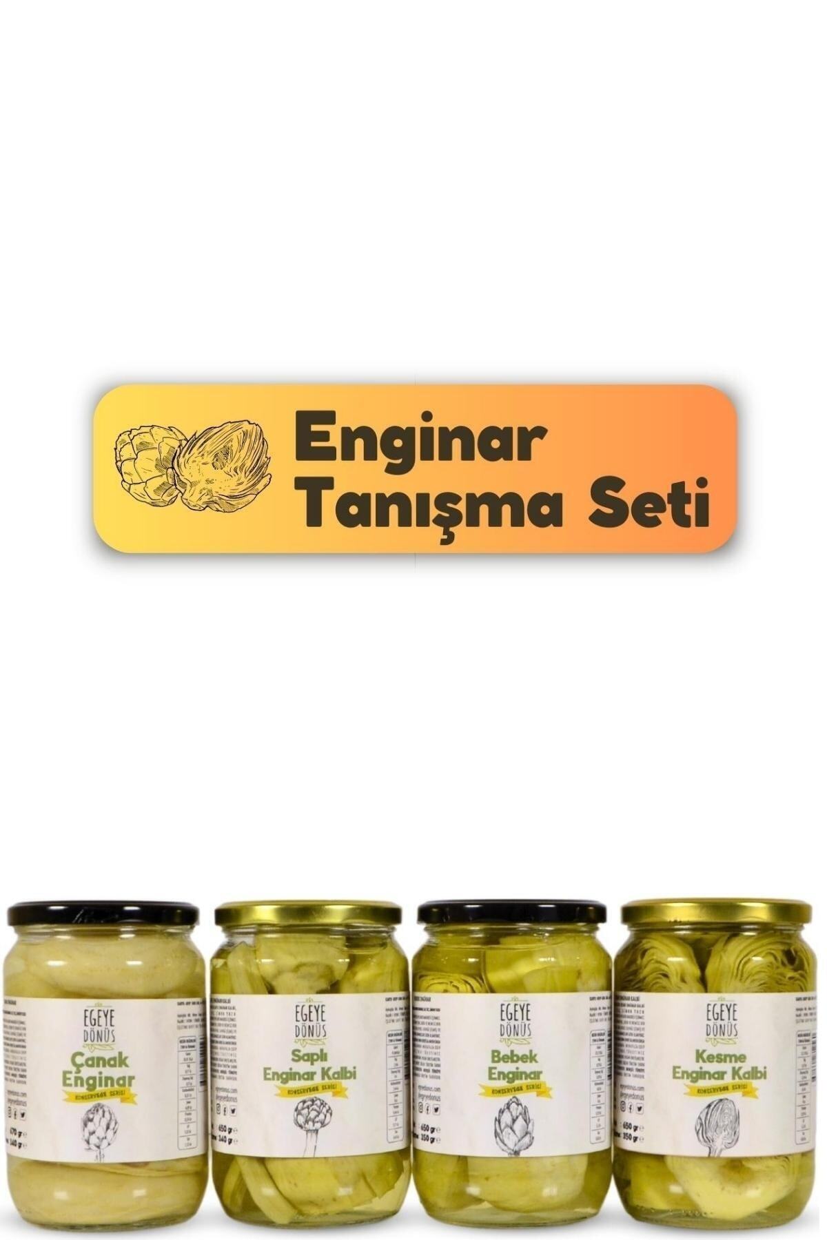 EGEYE DÖNÜŞ 4'lü Enginar Ekonomik Tanışma Paketi - (Çanak Enginar ...