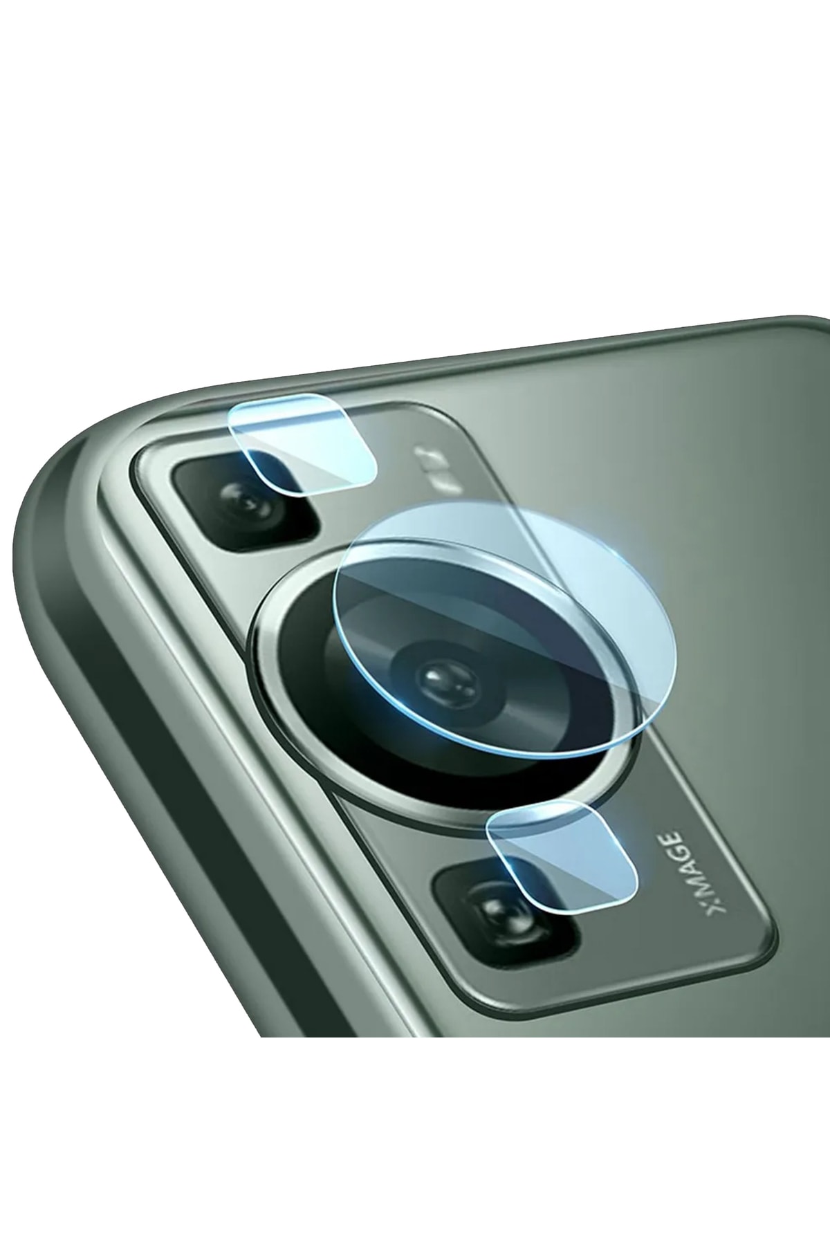 Microcase Huawei P60 / P60 Pro Kamera Camı Lens Koruyucu Nano Esnek ...