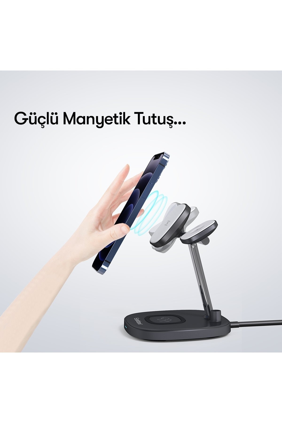 Sphone Iphone 11/12/13/14/pro/max/plus Apple Watch Pencil Kalem Uyumlu Kablosuz Masaüstü Şarj ...