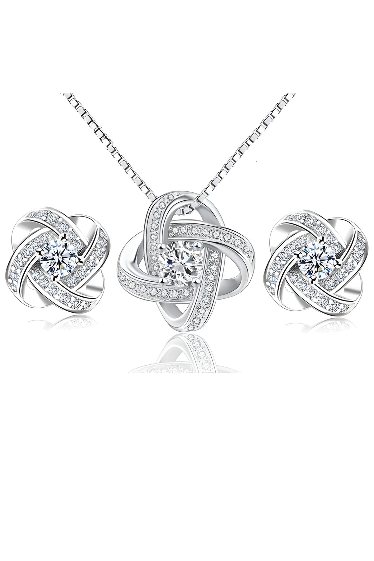 Mjey Accessories 925 Ayar Gümüş Düğün Nişan Seti Fiyatı, Yorumları ...
