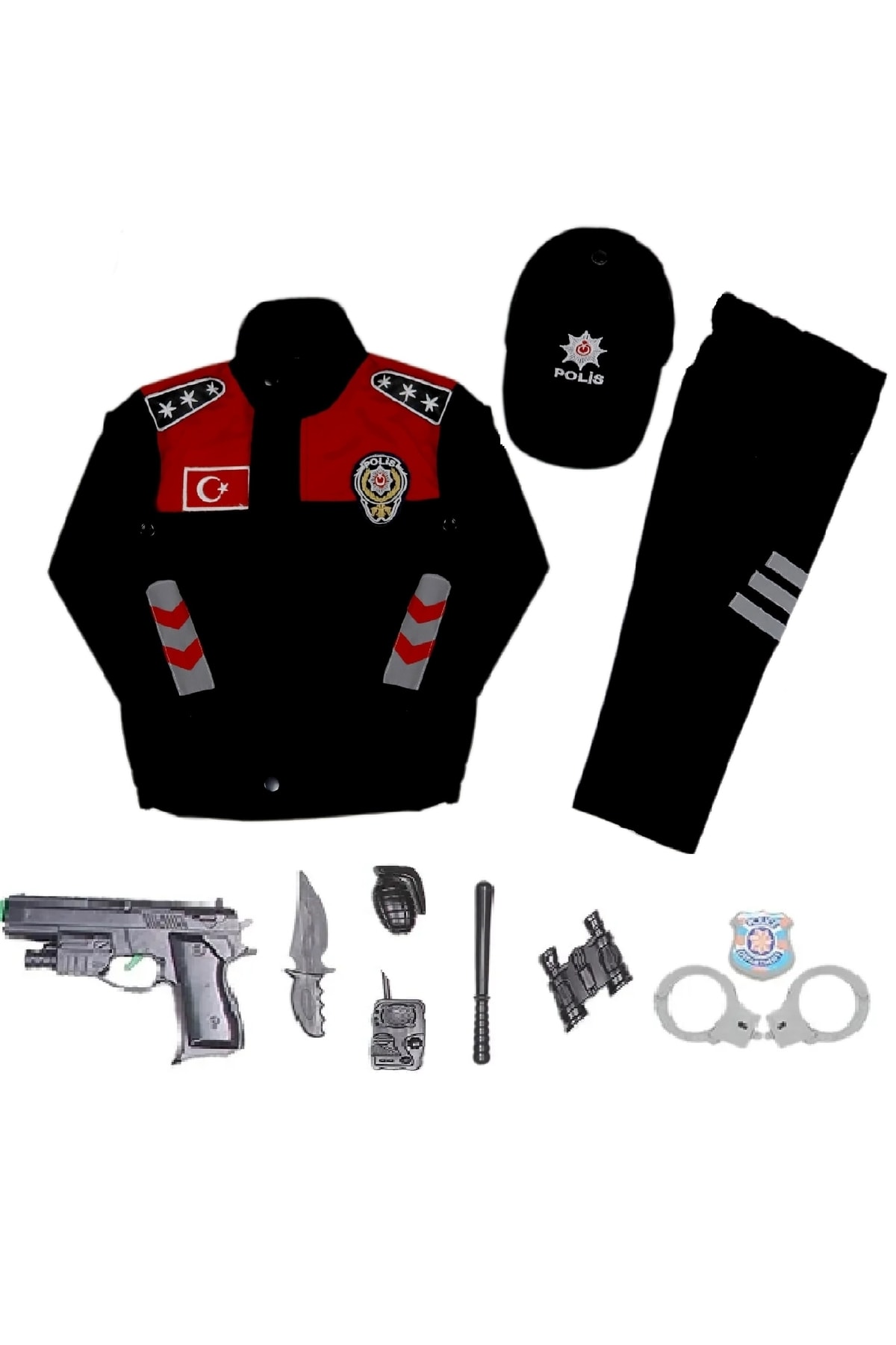 Lizsa Çocuk Polis Kostümü Çocuk Yunus Polis Kıyafeti Fiyatı, Yorumları ...