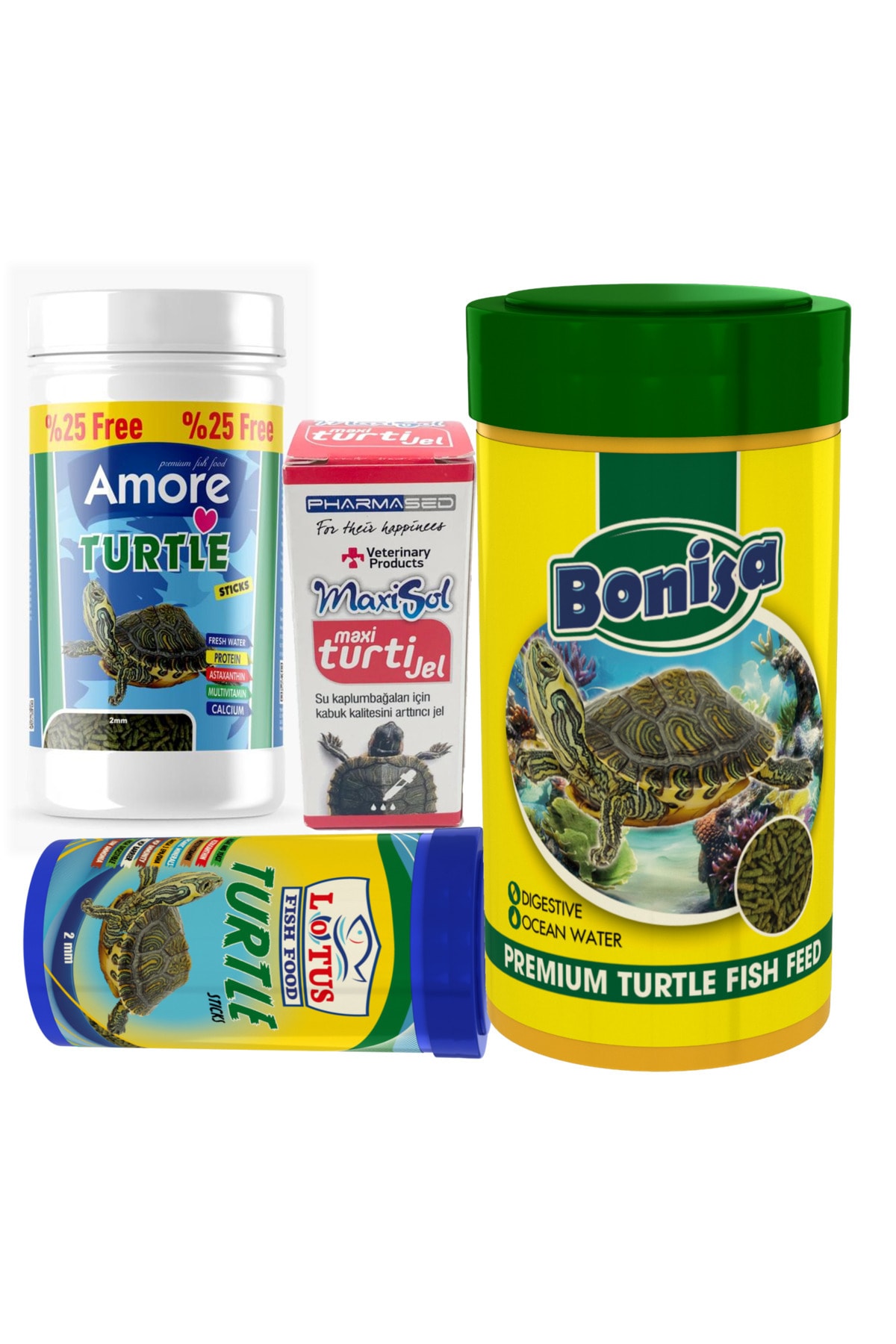 AMORE Turtle Green Sticks 125 + 250 + 100 ml Bonisa, Lotus Su ...