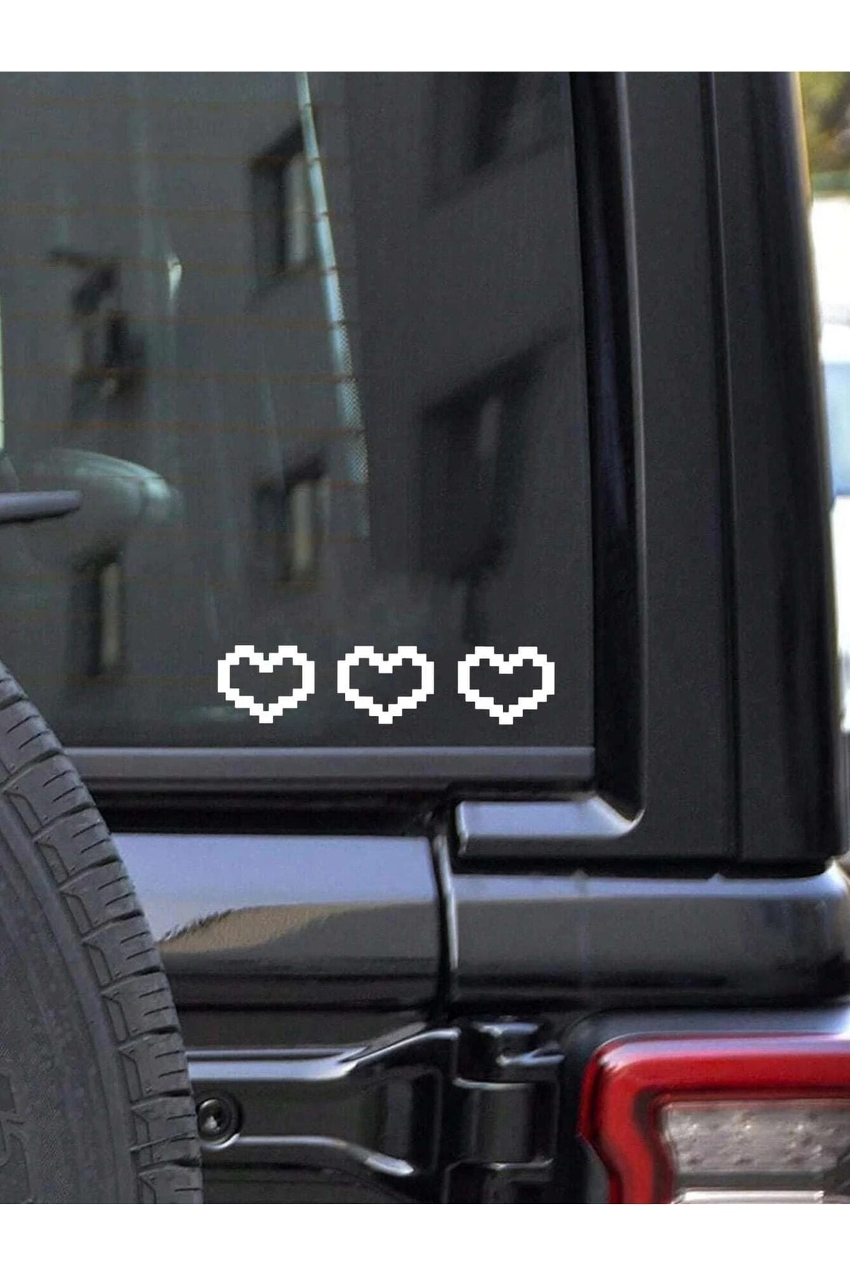 Janusmania Kalp Desenli Araba Sticker Oto Sticker Fiyatı, Yorumları ...