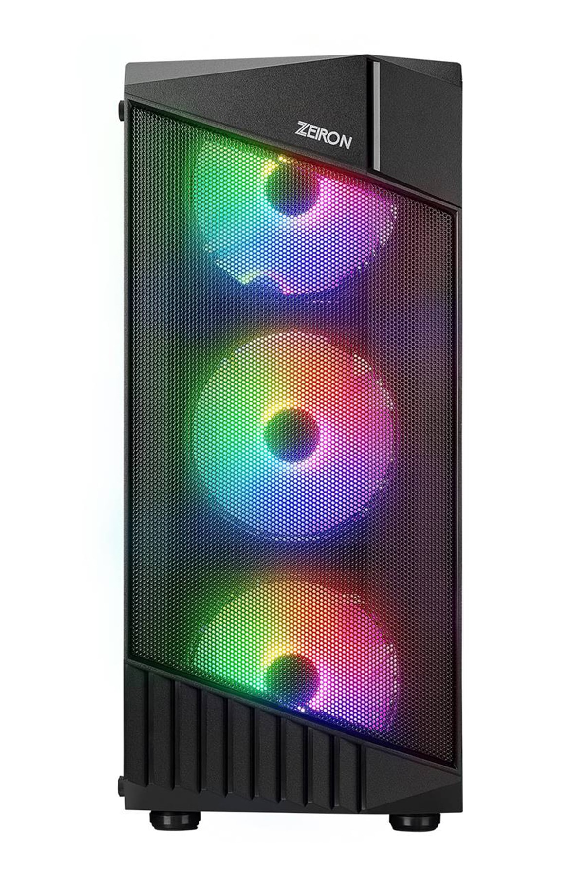 Zeiron Montreal 4x120mm RGB Fanlı Mesh Panel Mid-Tower Gaming Oyuncu ...