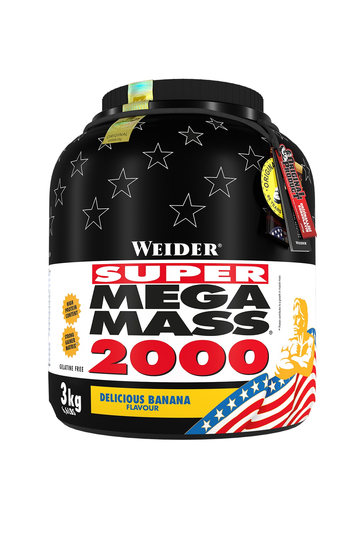 Weider SUPER MEGA MASS 2000 - 3kg (Muz Aromalı) Fiyatı, Yorumları - Trendyol