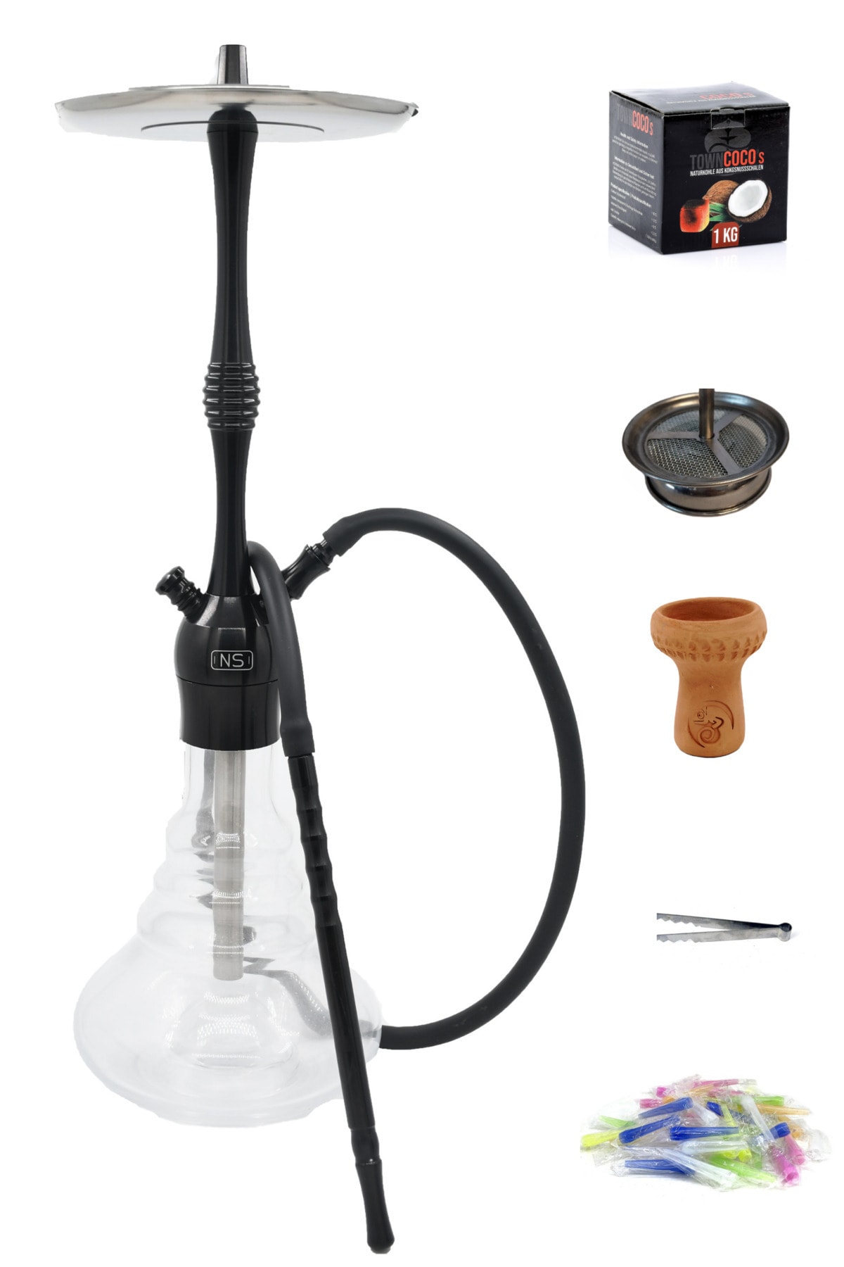 nargilestore Elite Nargile Takımı - Full Set - 1kg Nargile Kömürü ...