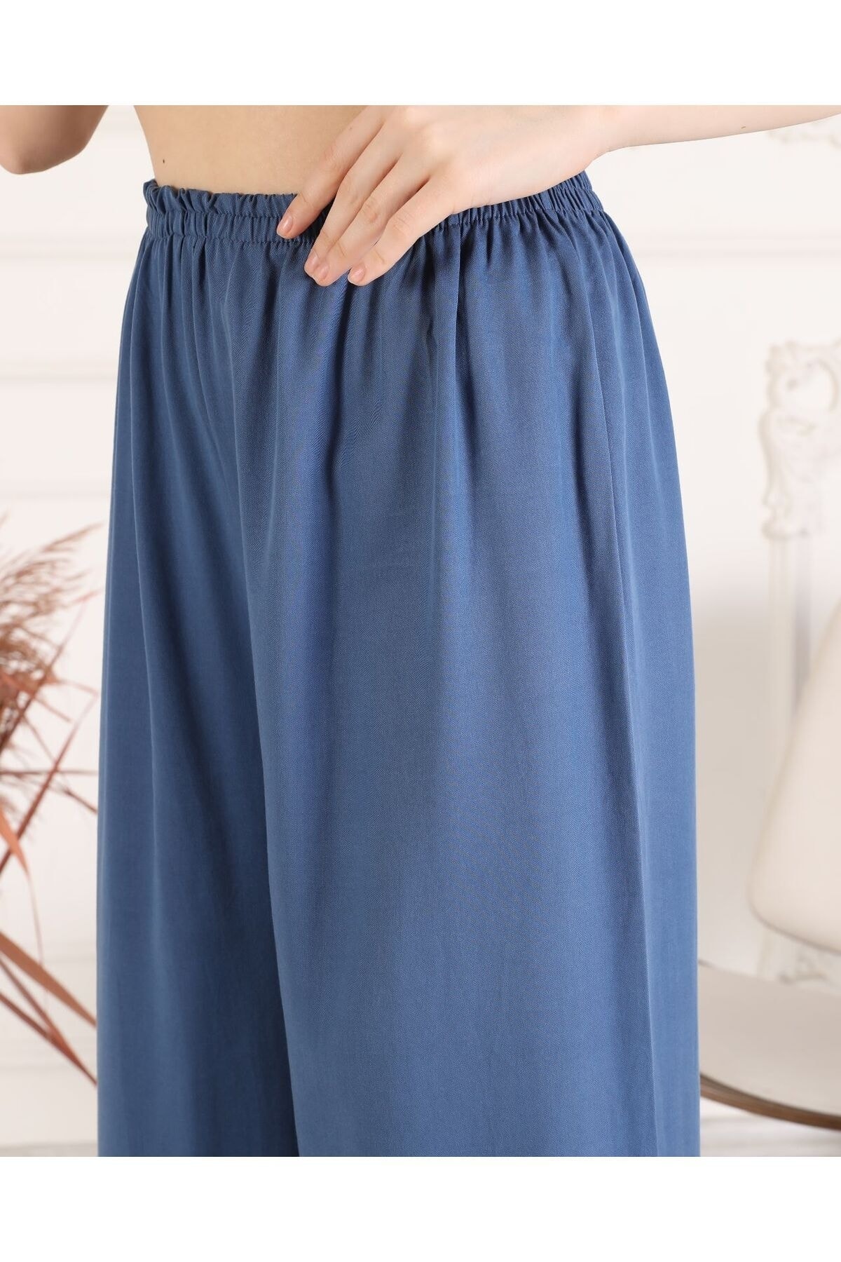 MIZMIZ PANTOLON ETEK DOKUMA VİSKON BELMANDO PAMUKLU YUMUŞAK KUMAŞ RAHAT ...