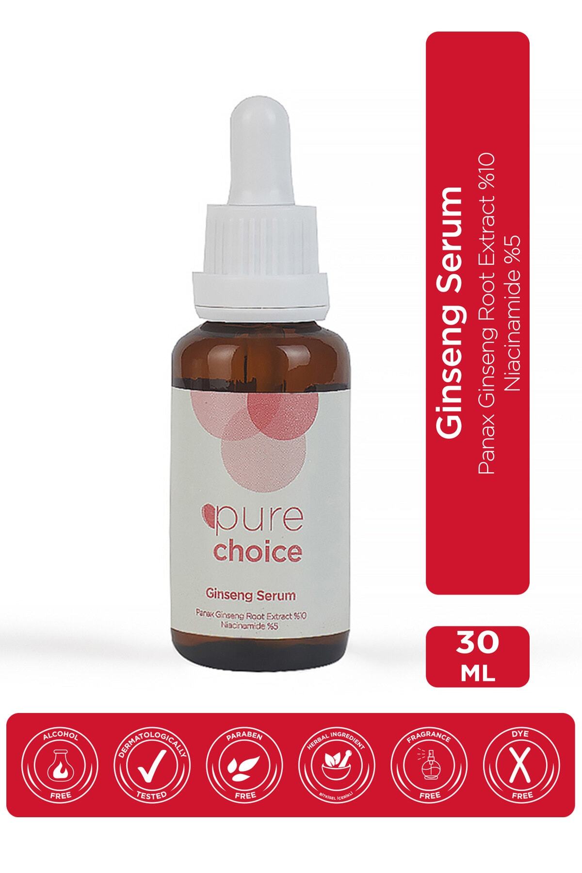 Pure Choice Ginseng Serum 30 Ml (panax Ginseng Root Extract %10 ...
