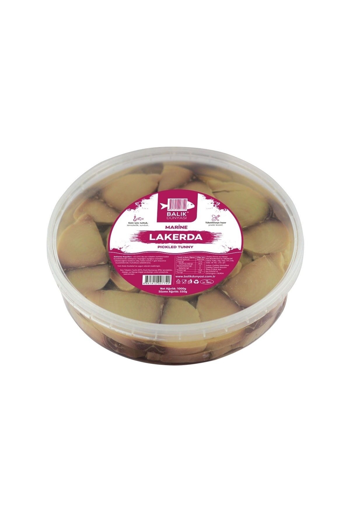 Balık Dünyası Palamut Lakerda 1000gr - Fiyatı, Yorumları