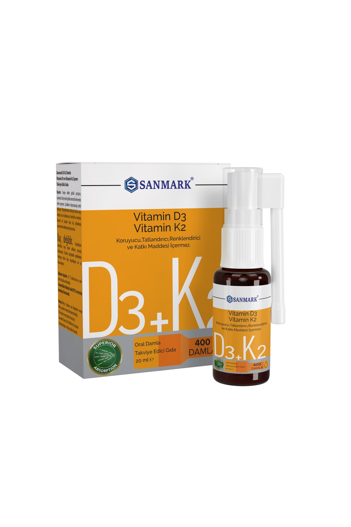 SANMARK Vitamin D3+k2 - Fiyatı, Yorumları