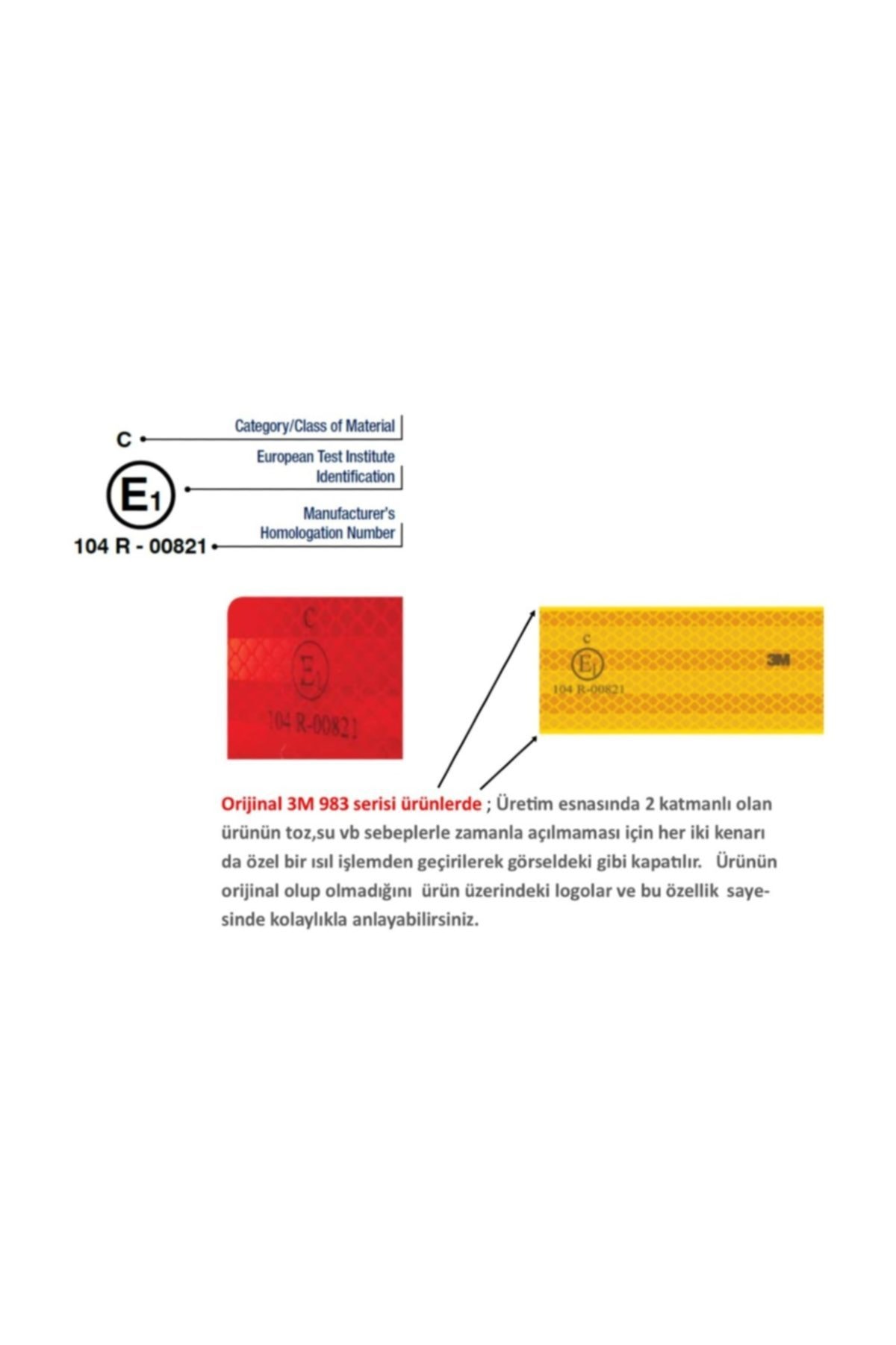 3M Diamond Grade™ 983 Reflektif Şerit 1 Mt Sarı Fiyatı, Yorumları ...