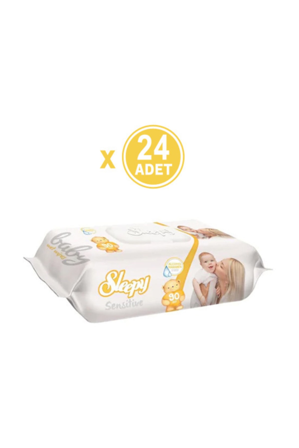 Sleepy Islak Mendil Sensitive 90 Yaprakx24 Adet (2160 Yaprak) - Fiyatı ...