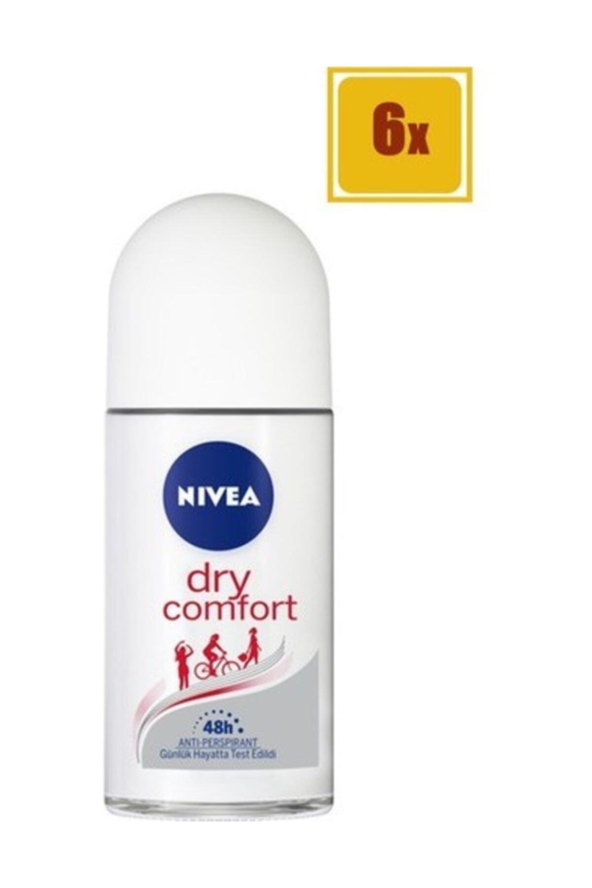 NIVEA Dry Comfort Kadın 50 Ml Roll On 6'lı SetFiyatı, Yorumları - Trendyol