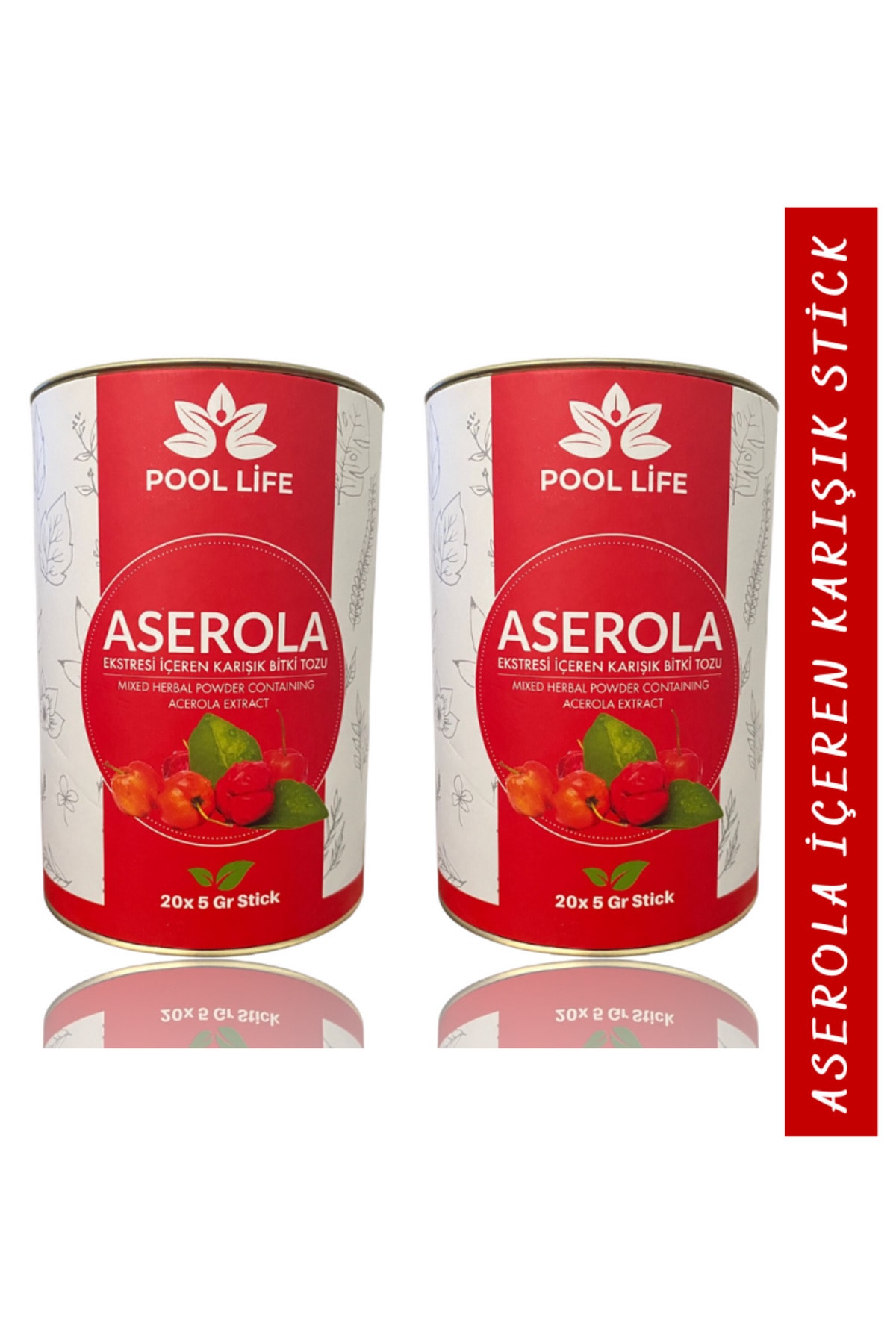 Genel Markalar Aserola Ekstresi Içeren Karışık Bitki Tozu 20* 5g Stick ...