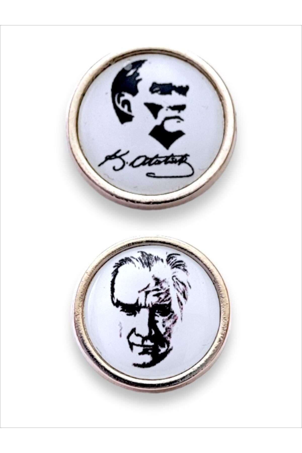 YÖRÜK TASARIM Atatürk Yaka Rozeti 2 Adet - Fiyatı, Yorumları
