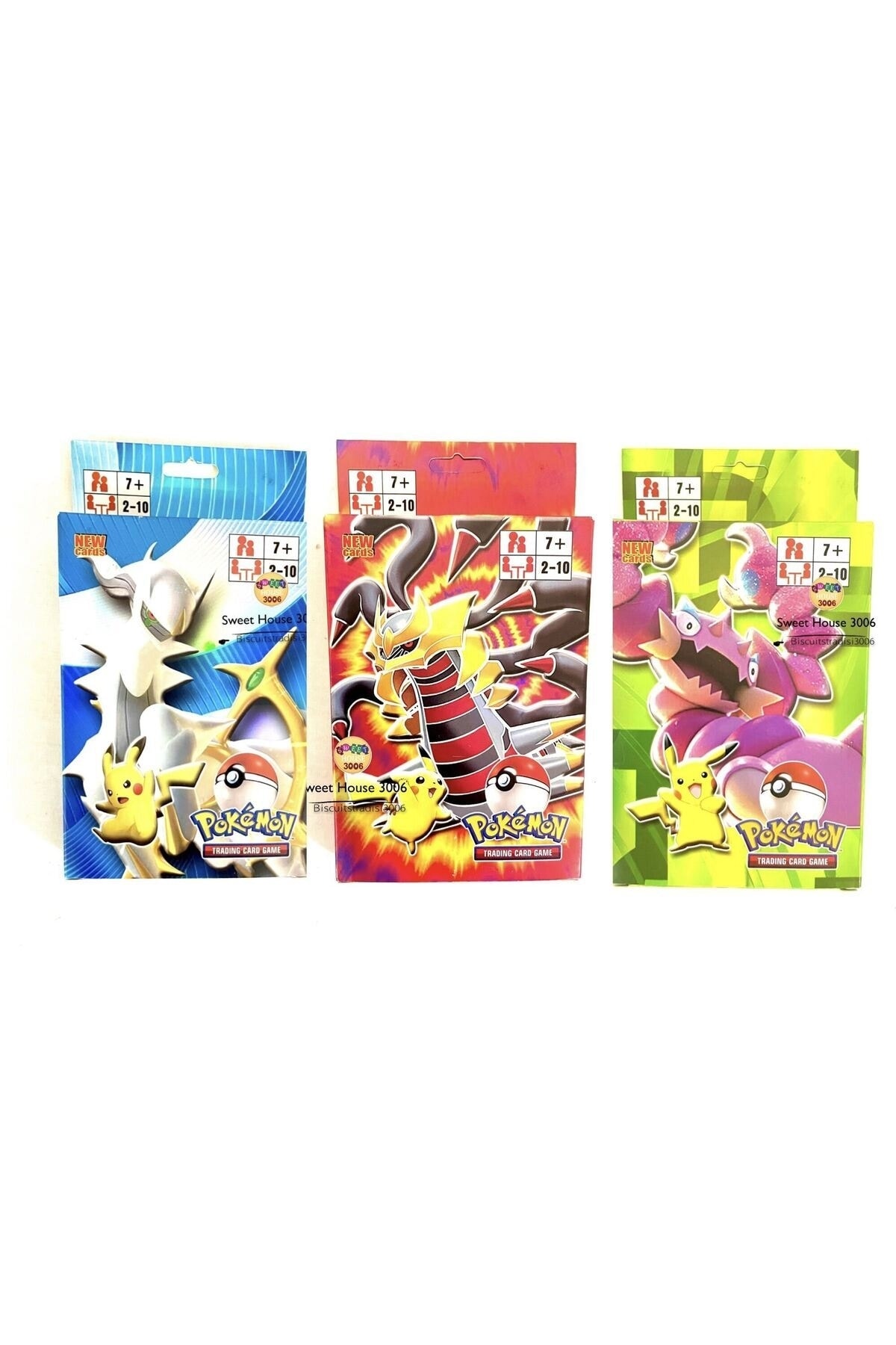 karinabest Pokemon Trading Card Game Starter Set Başlangıç 100'lü Paket ...