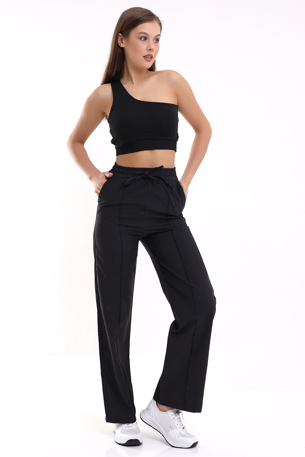 winmoda KADIN DOKUMA PANTOLON ÖN DİKİŞLİ Fiyatı, Yorumları - Trendyol