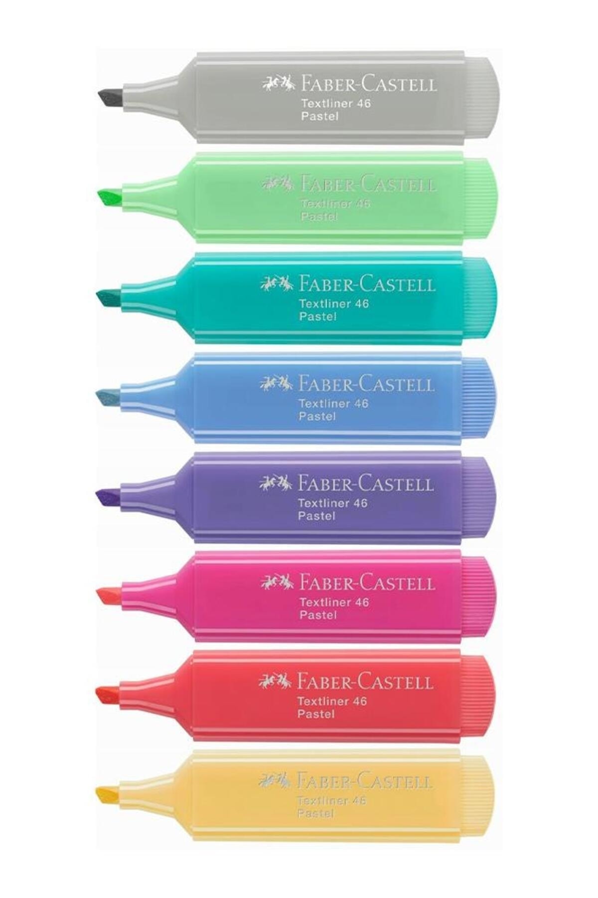 Faber Castell Fosforlu Kalem 8 Li Pastel Renkler 1 Paket Textliner Soft ...