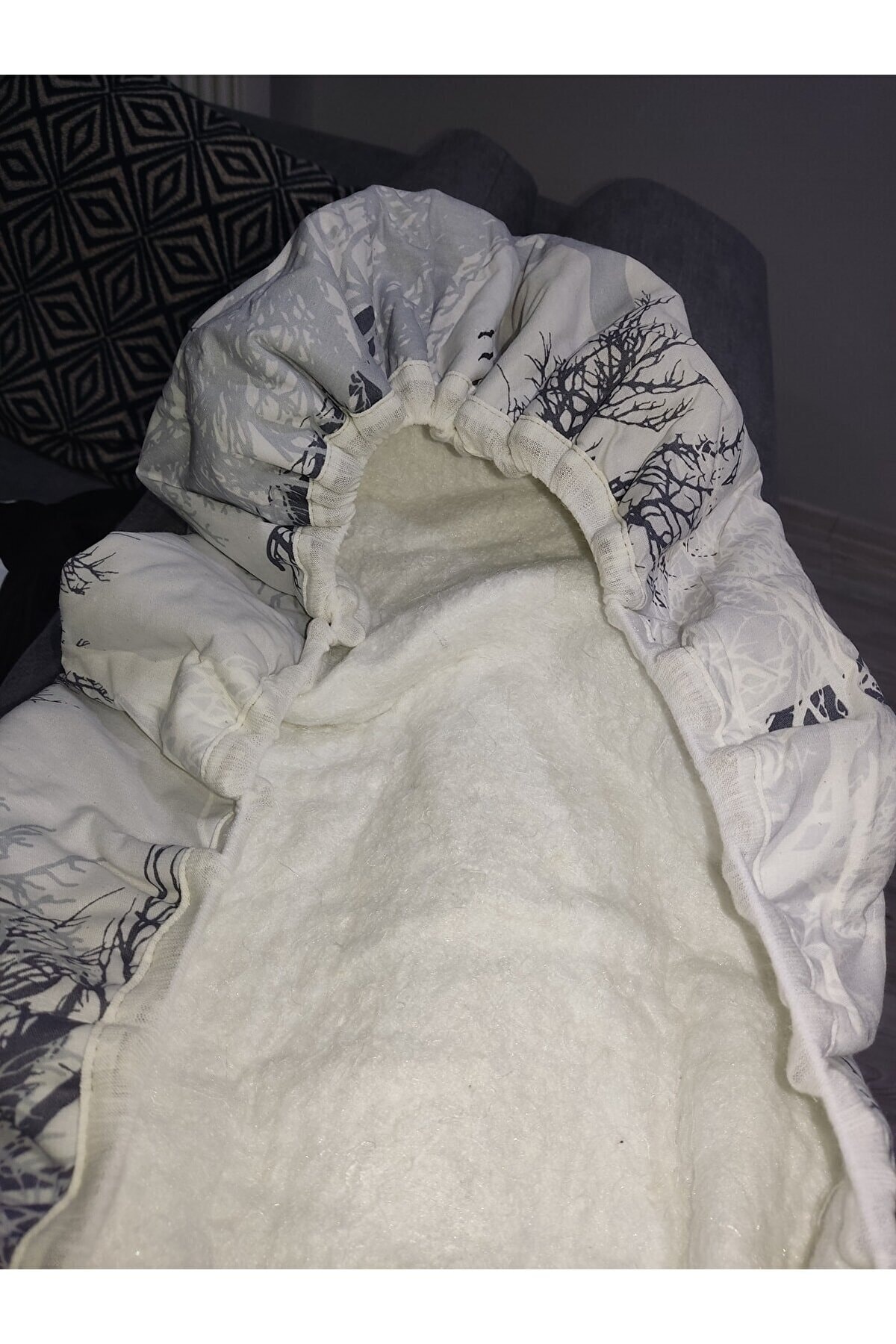 KARAHANLI Lastikli Keçeli Isıya Dayanıklı Ütü Masası Örtüsü Bezi Kılıfı ...