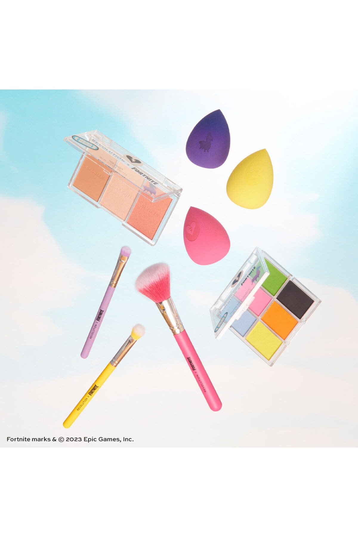 MAKEUP REVOLUTION X Fortnite Sculpt Face Palette Kontur Paleti - Allık ...