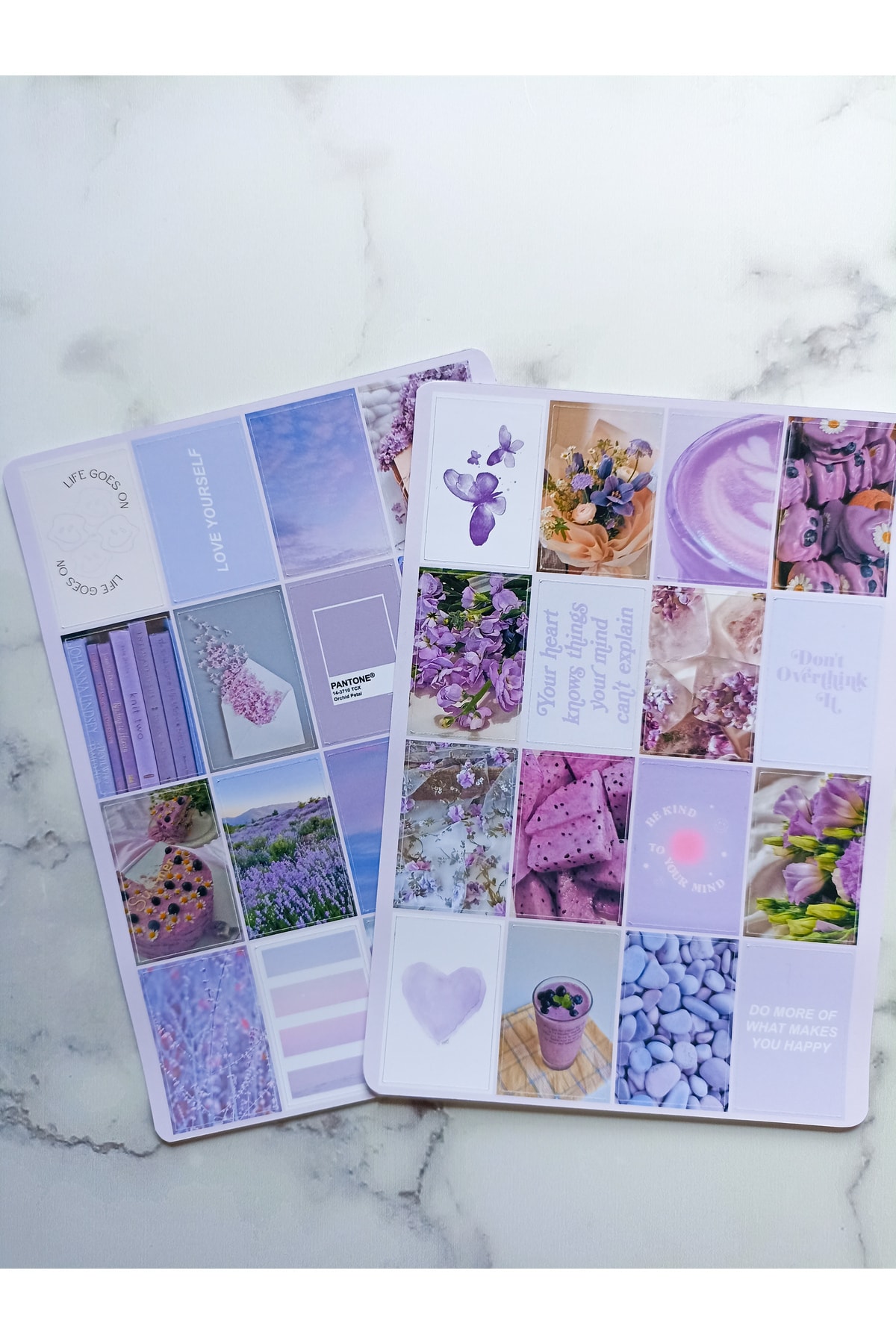 June Journal Purple Aesthetic Sticker Seti - Fiyatı, Yorumları
