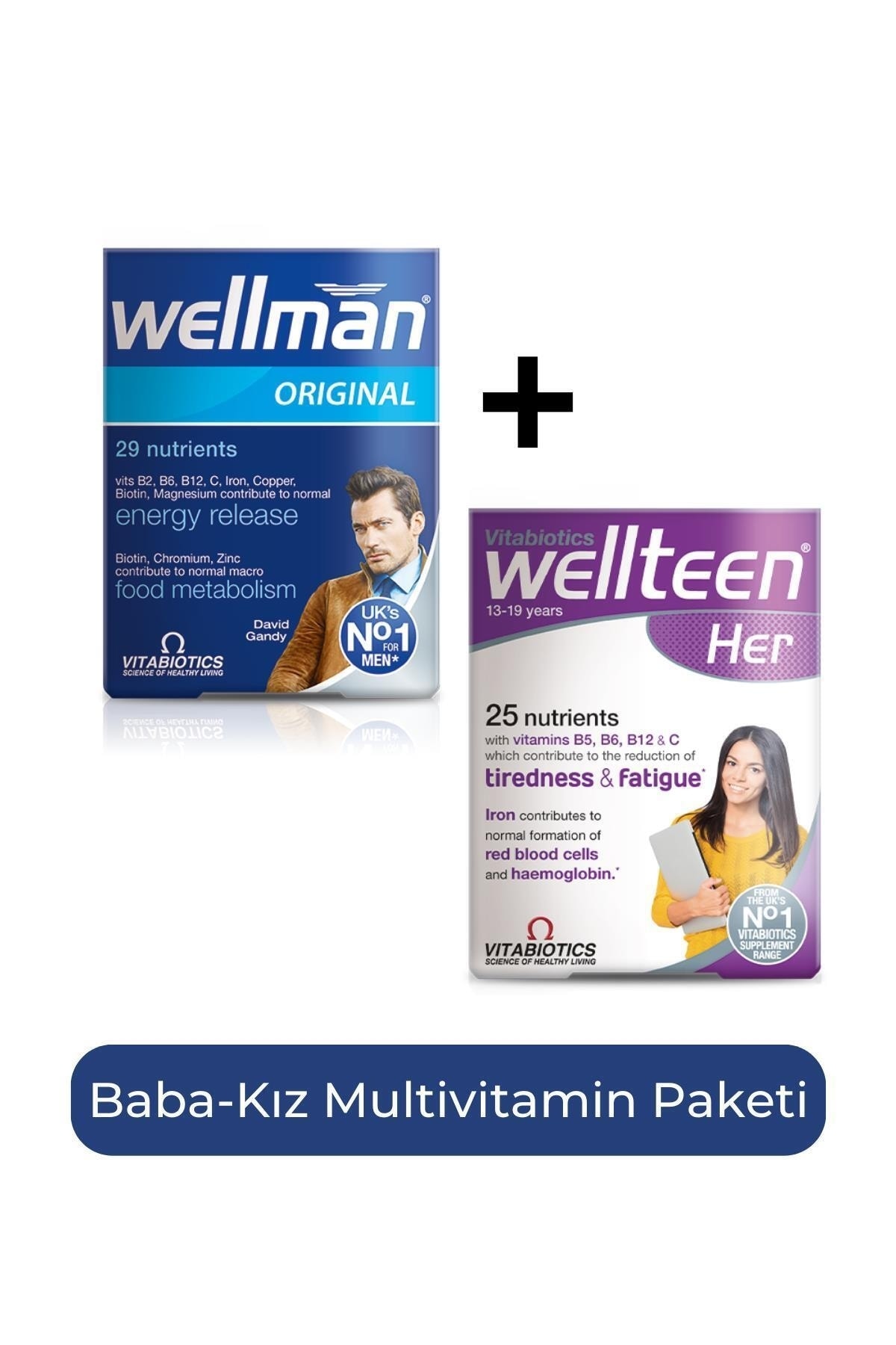 Wellteen Wellman + Wellteen Her Baba-Kız Multivitamin Fiyatı, Yorumları ...