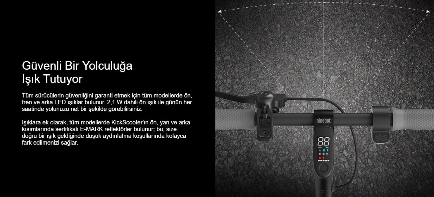 Segway Ninebot D18e Elektrikli Scooter - Fiyatı, Yorumları