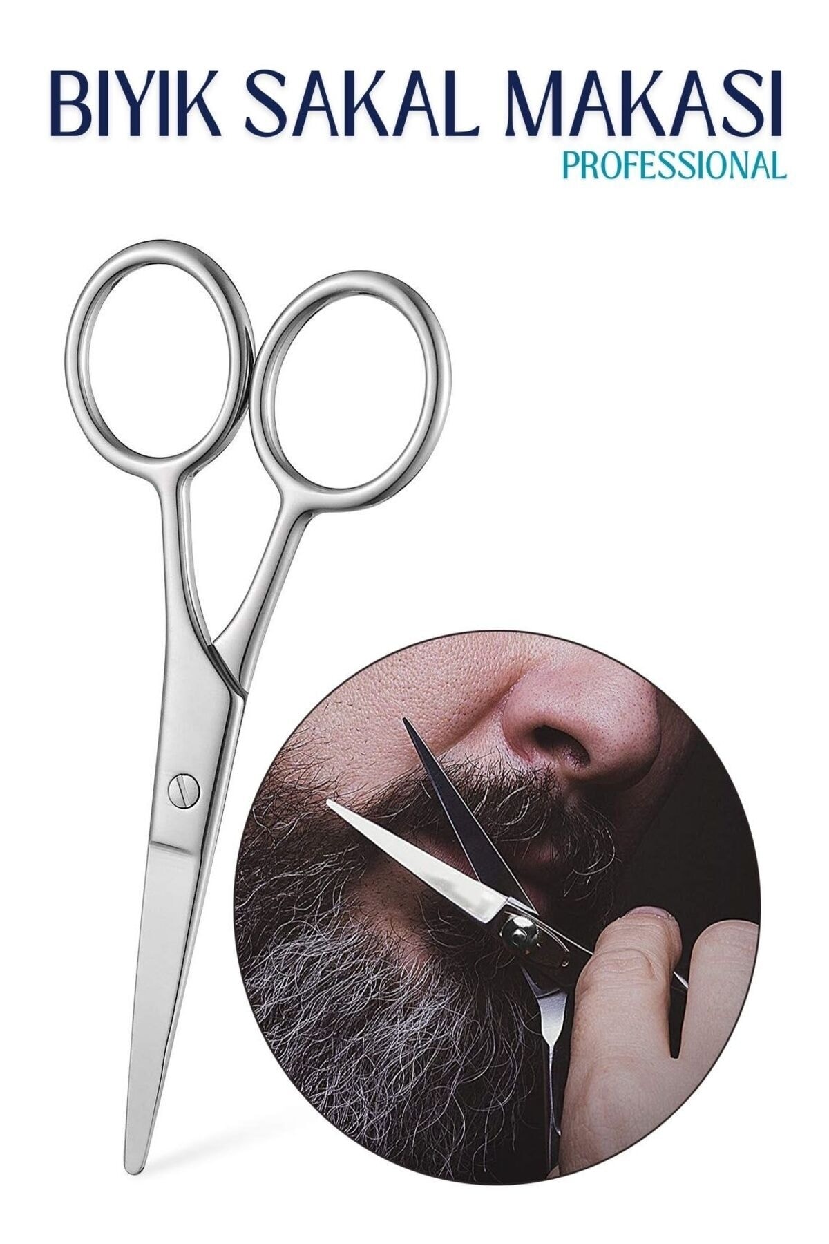 Transformacion Bıyık Sakal Düzeltme Makası 12 cm Biagio Bianchi Design ...