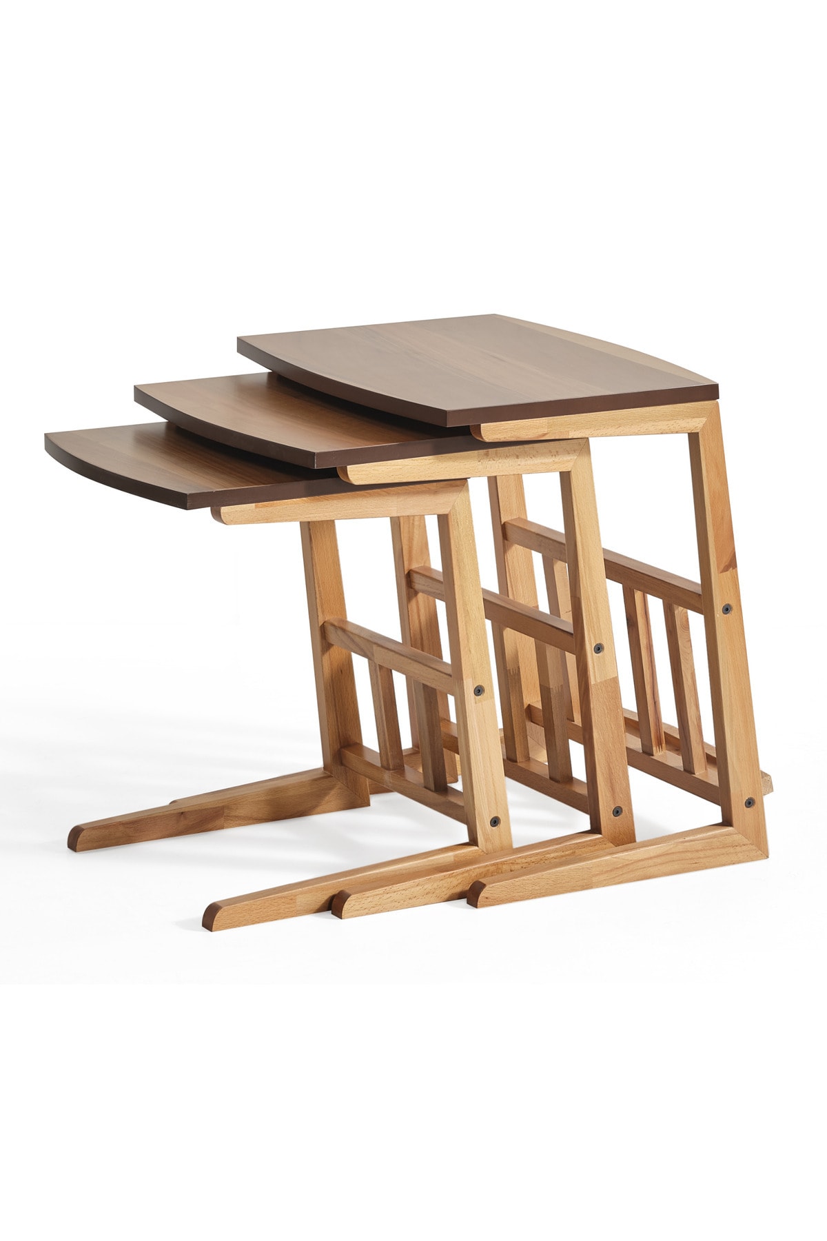 LERA HOMES Zigon Sehpa, Ahşap Sehpa, Doğal Sehpa, Gazetelik, Dergilik ...