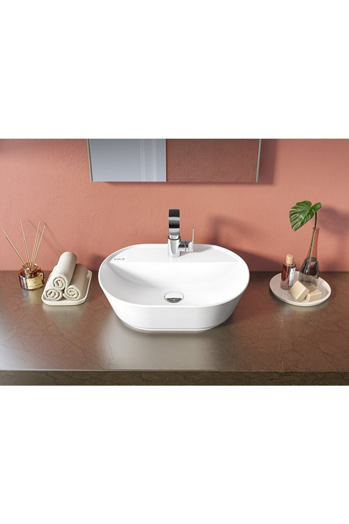 VitrA Geo 7428b003-0041 Oval Çanak Lavabo Fiyatı, Yorumları - Trendyol