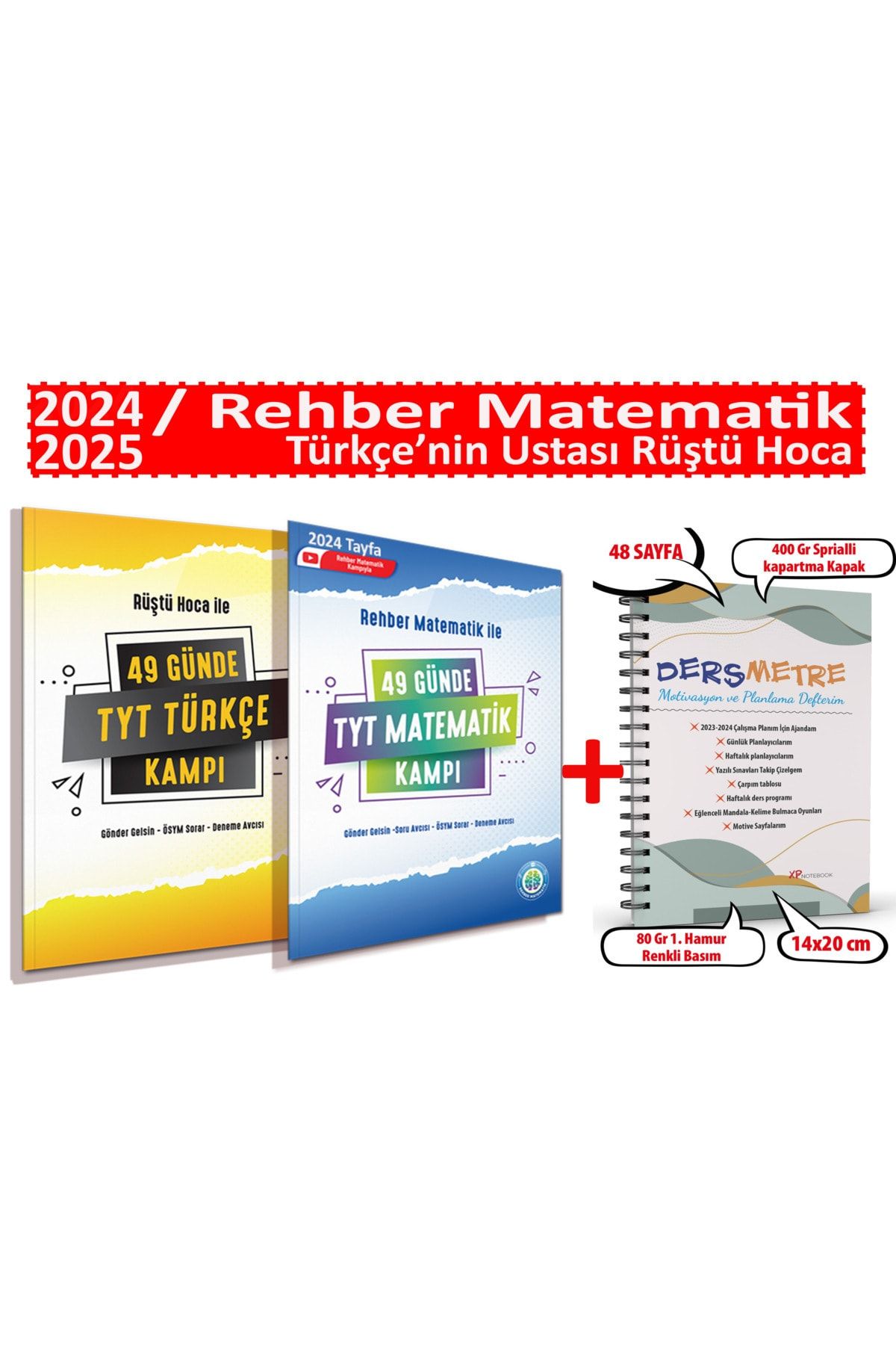 REHBER MATEMATİK YAYINLARI 2024 TYT Rehber / Rüştü Hoca 49 Günde TYT ... REHBER MATEMATİK YAYINLARI 2024 TYT Rehber / Rüştü Hoca 49 Günde TYT ...