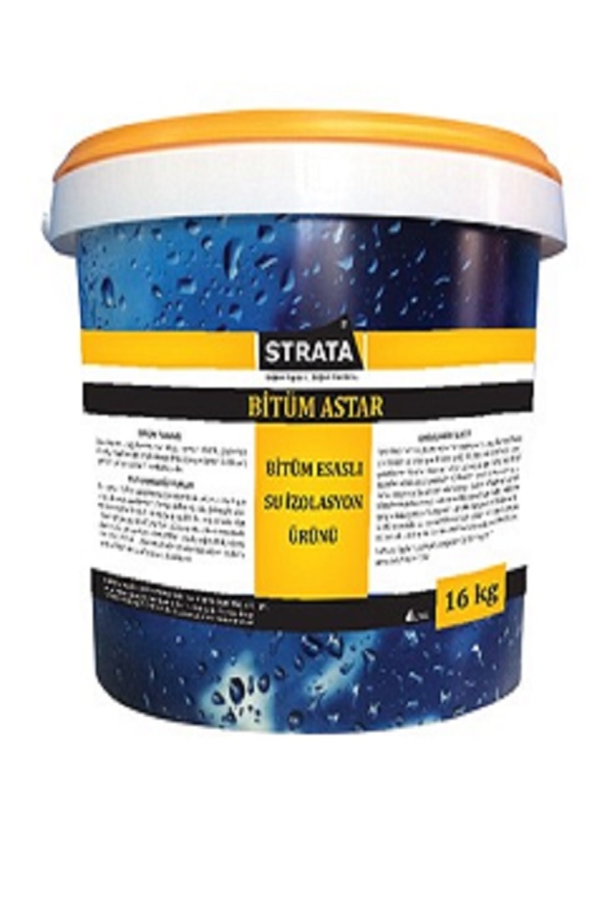 Strata Bitum Astar 16 Kg Siyah - Fiyatı, Yorumları