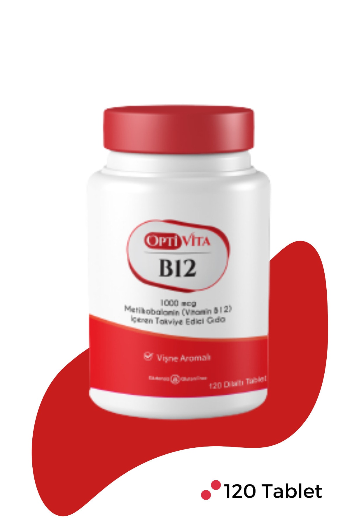 Optivita Vitamin B12 120 Tablet Metilkobalamin 1000 Mcg Dilaltı Tablet ...
