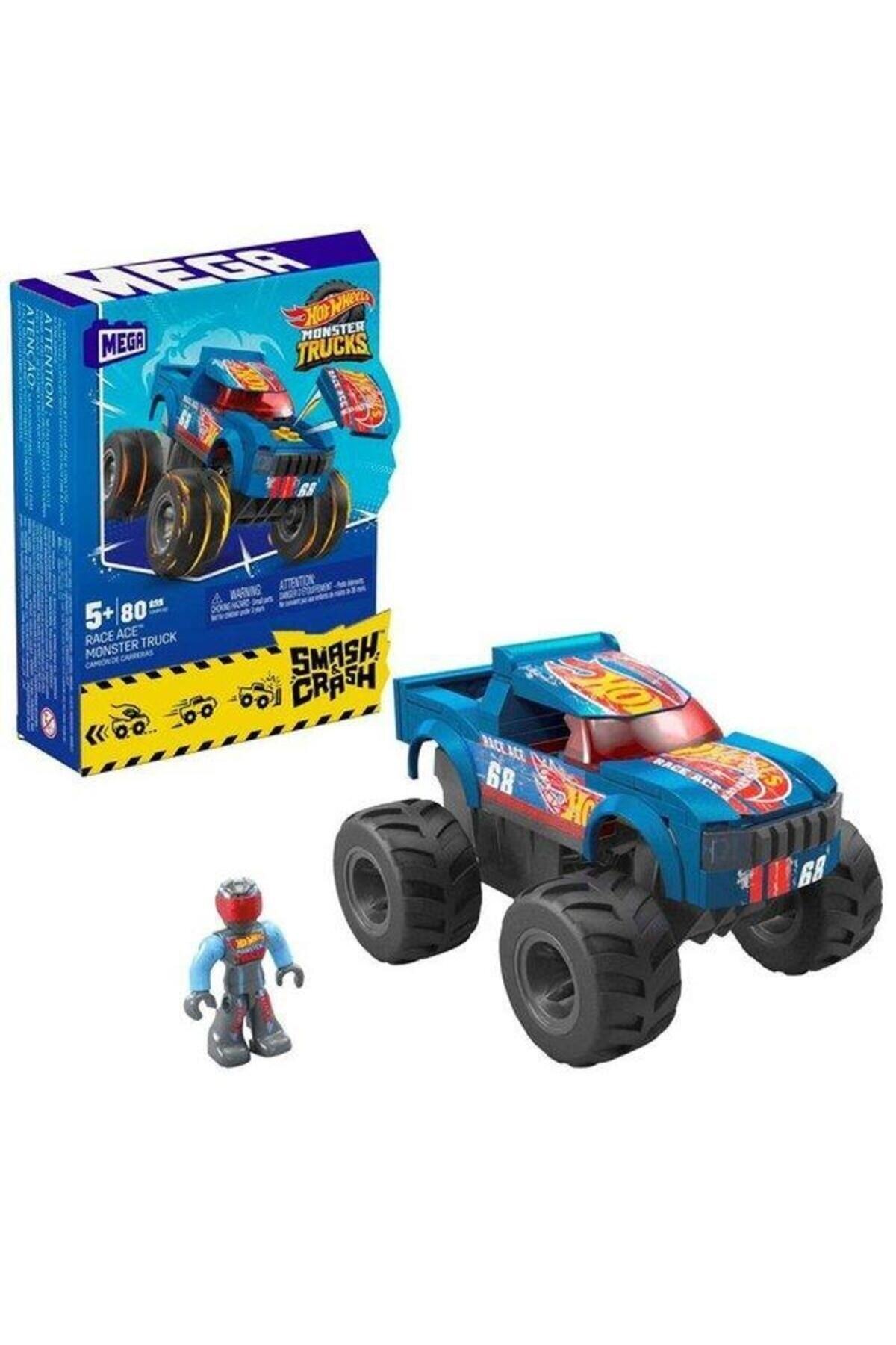 HOT WHEELS Mega Blocks Monster Trucks Race Ace HMM49 Fiyatı, Yorumları ...