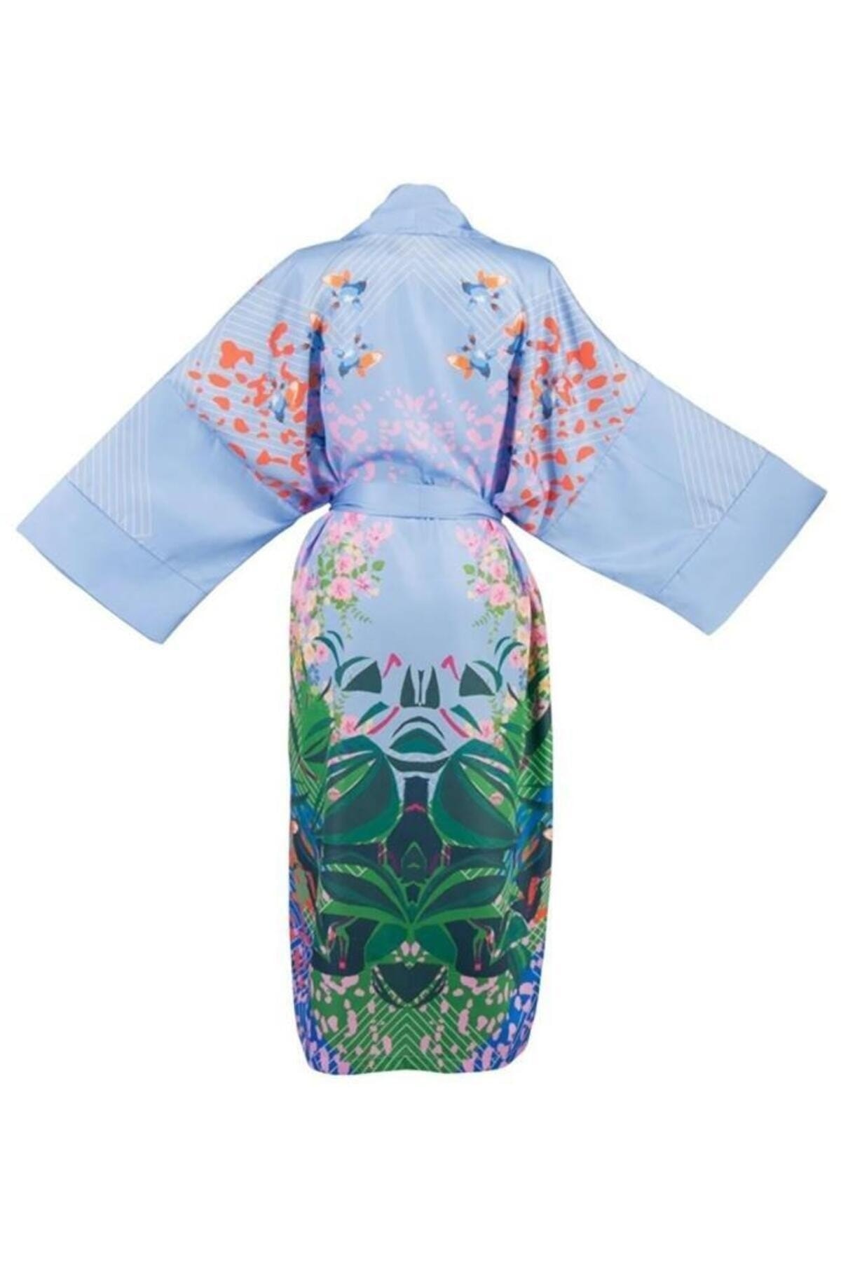 Mayovera Tasarım VERA BOHEME Blue Dream Kimono Plaj Elbisesi - Fiyatı ...