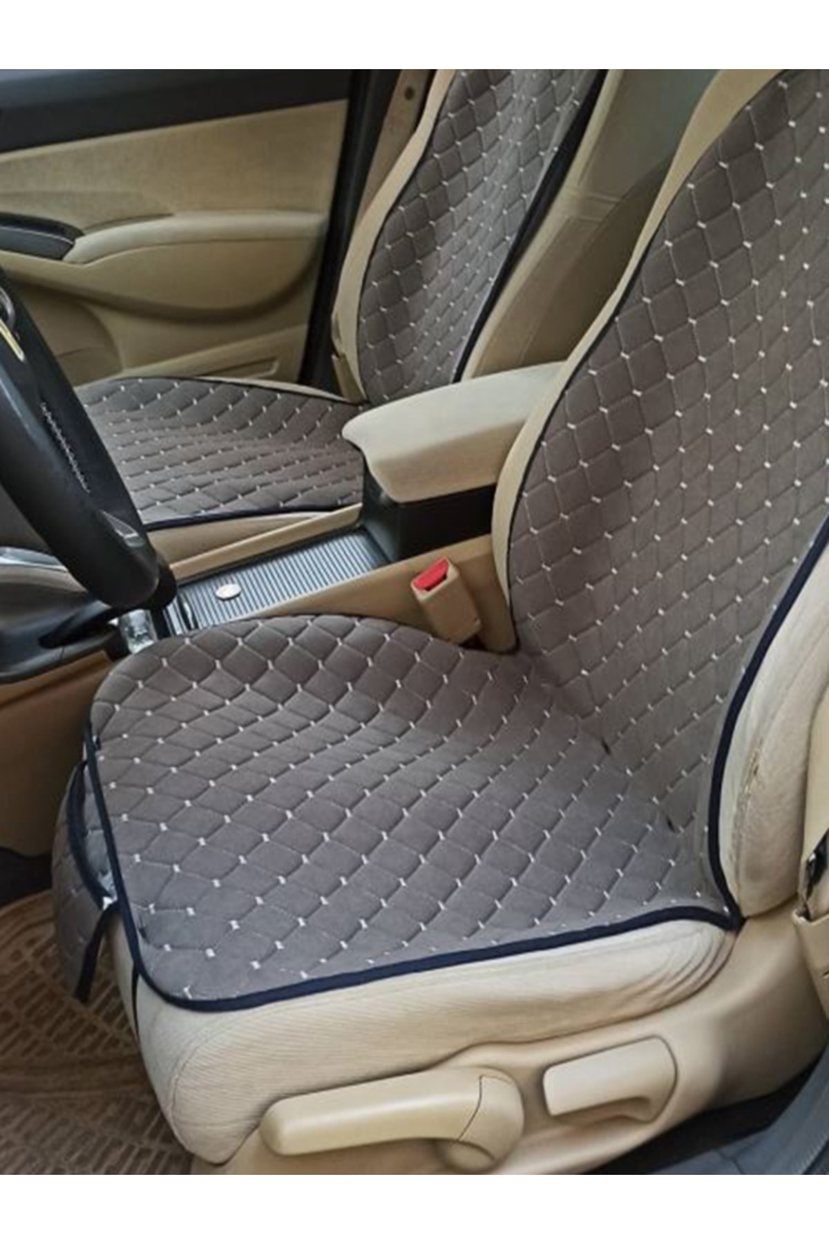 Genel Markalar FIAT LINEA Uyumlu 2li Koltuk Minderi Ergo siyah-beyaz ...