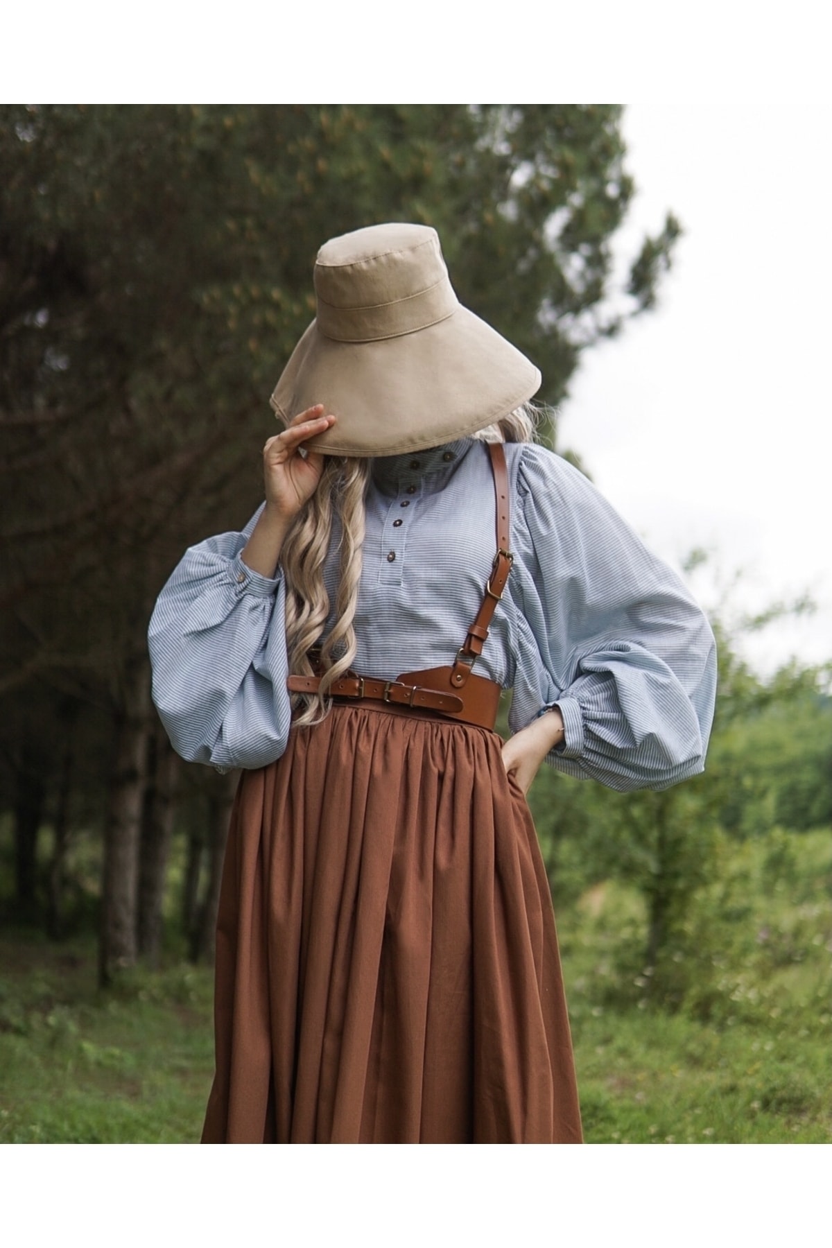 Launes Cepli Vintage Açık Kahverengi Etek Fiyatı, Yorumları - Trendyol