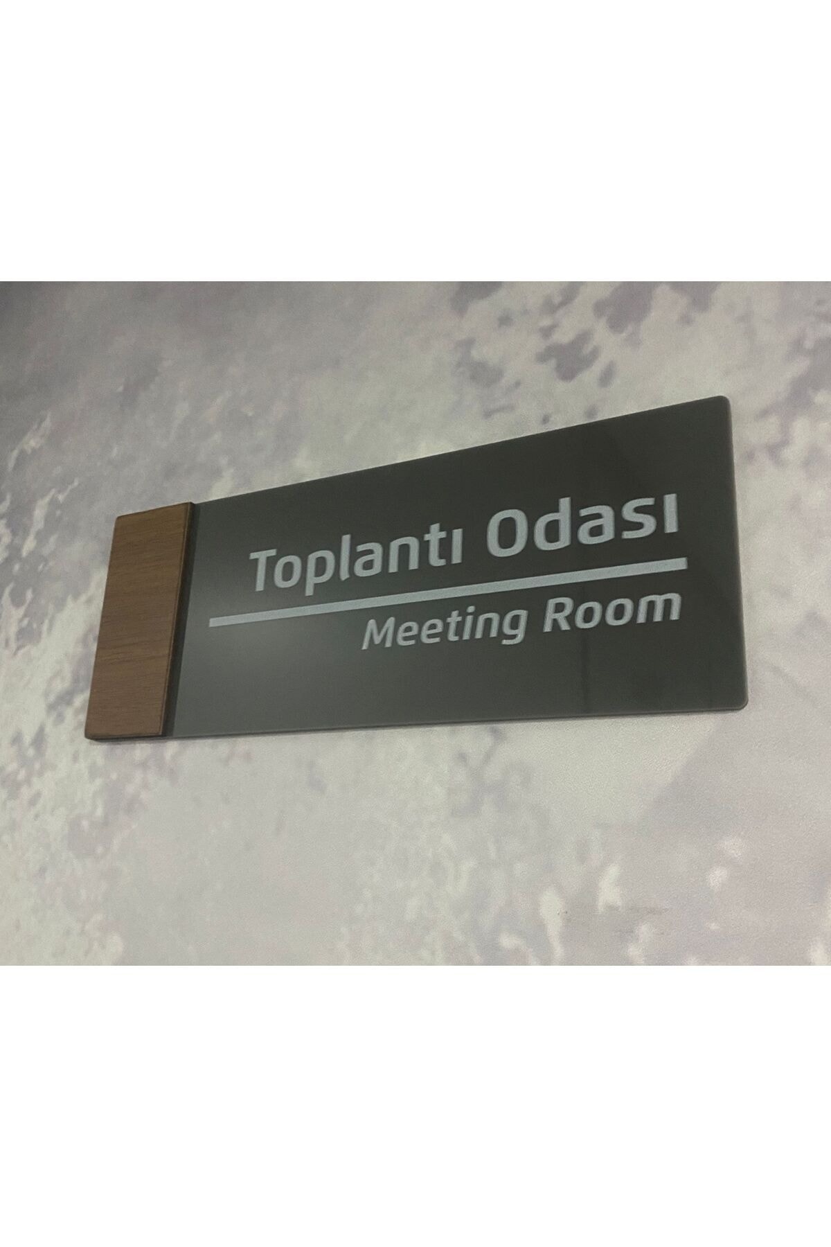 Dekokonsept Wooden Serisi (TOPLANTI ODASI) Ofis Kapı Isimliği Yönlendirme Tabelası - Fiyatı ...