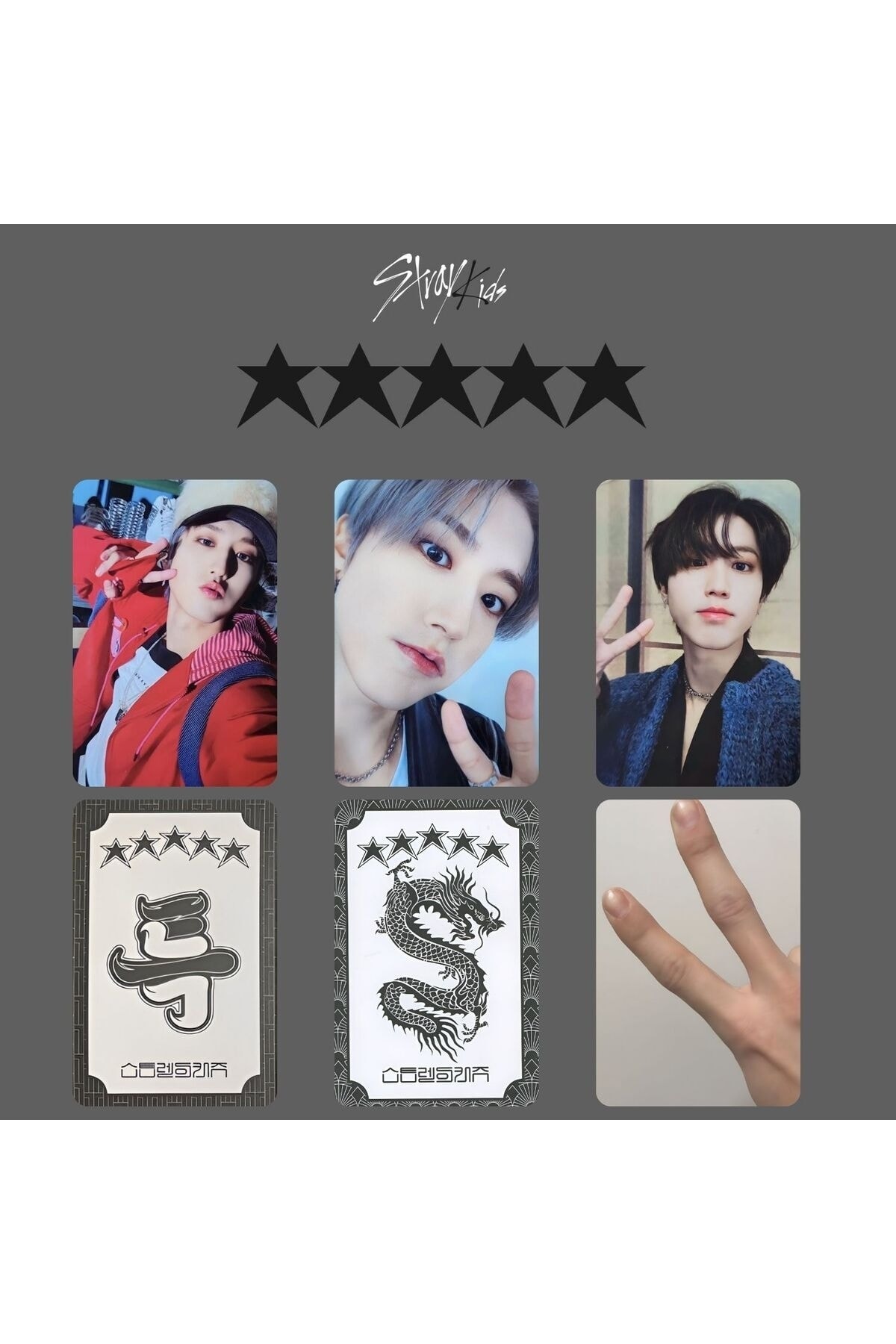 Kpop Dünyasi Stray Kıds Han " 5 Star " Pc Set - Fiyatı, Yorumları